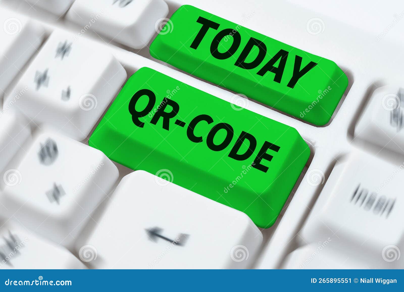 Writing Displaying Text Qr Code. Word Written on the Trademark for a ...