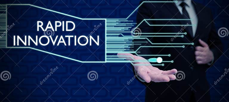 Writing Displaying Text Rapid Innovation. Concept Meaning ...