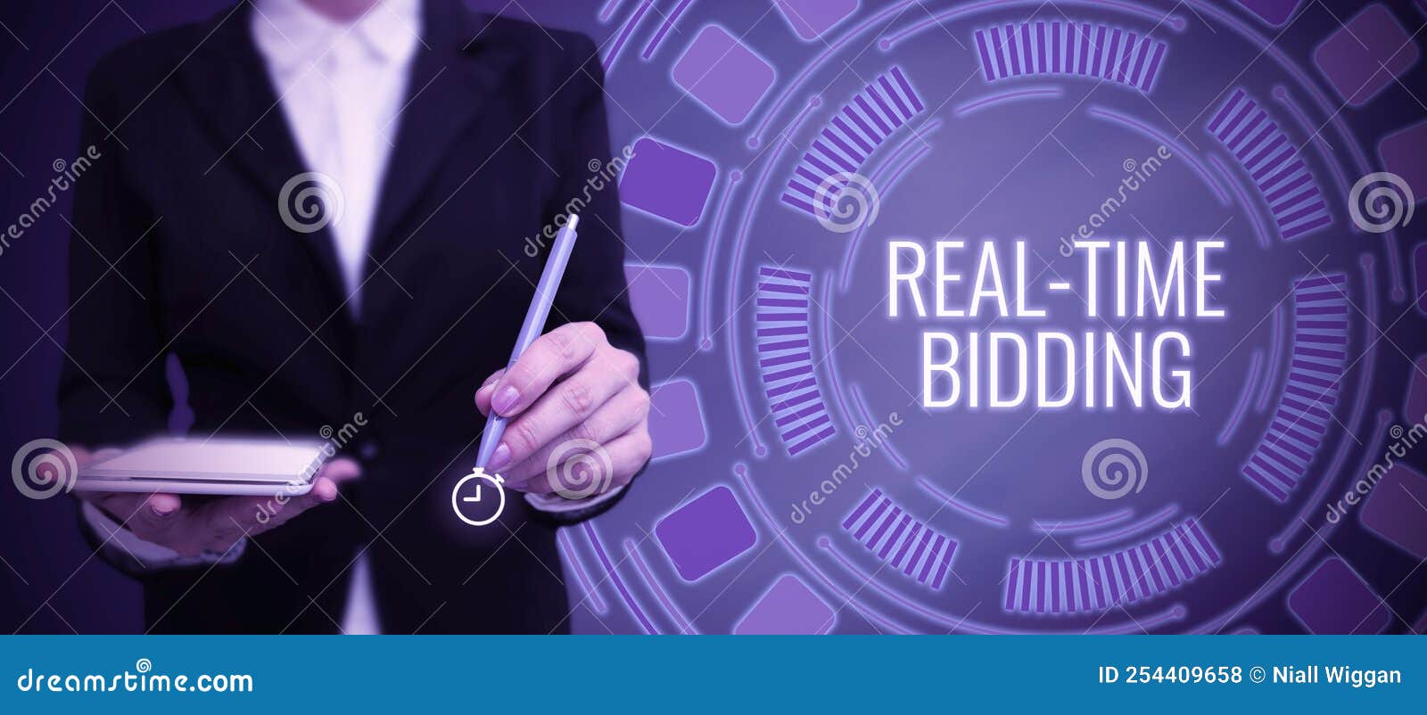 Writing Displaying Text Real Time Bidding. Business Approach Buy and ... Writing Displaying Text Real Time Bidding. Business Approach Buy and ...
