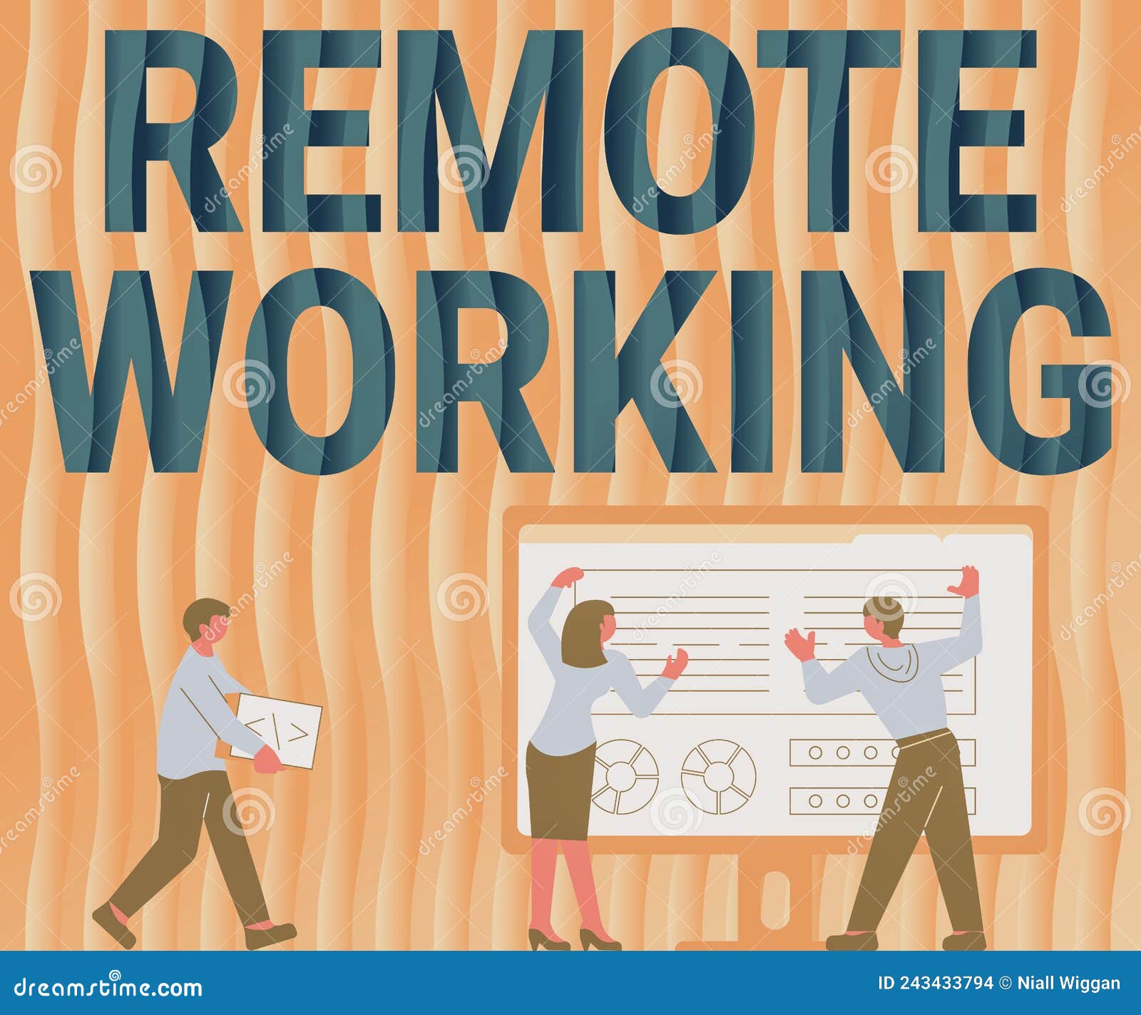 Writing Displaying Text Remote Working. Internet Concept Situation in ... Writing Displaying Text Remote Working. Internet Concept Situation in ...