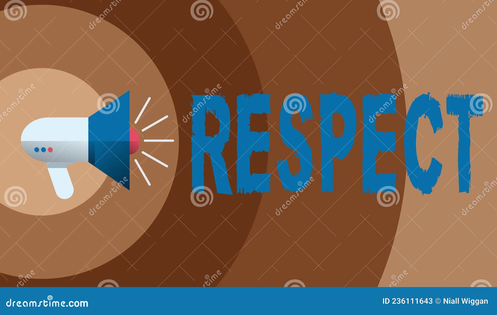 Writing Displaying Text Respect. Word for Feeling of Deep Admiration ...