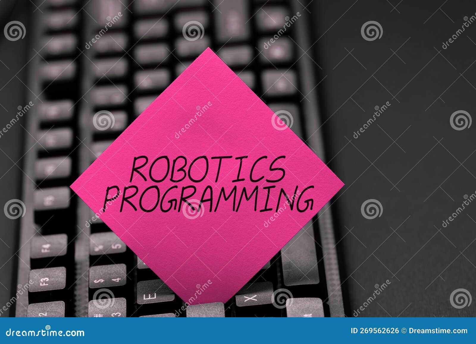Writing Displaying Text Robotics Programming Business Showcase Software That Used To Perform