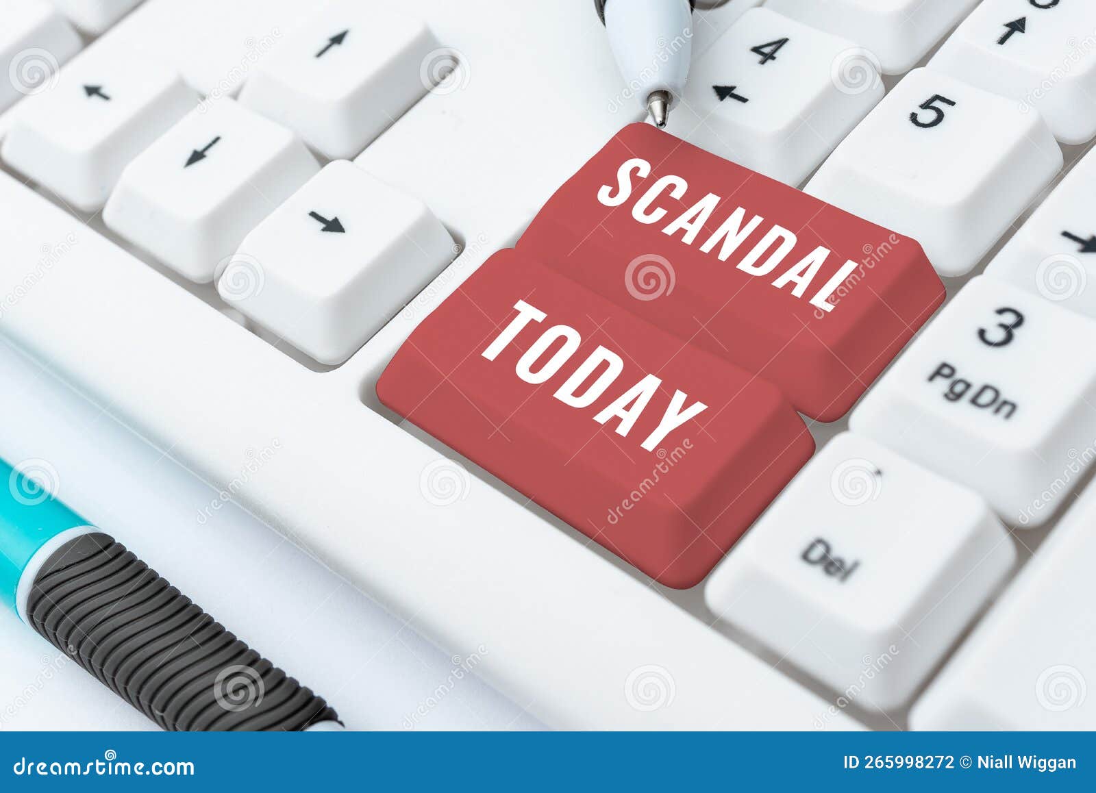 Conceptual Display Scandal. Internet Concept an Action or Event ...