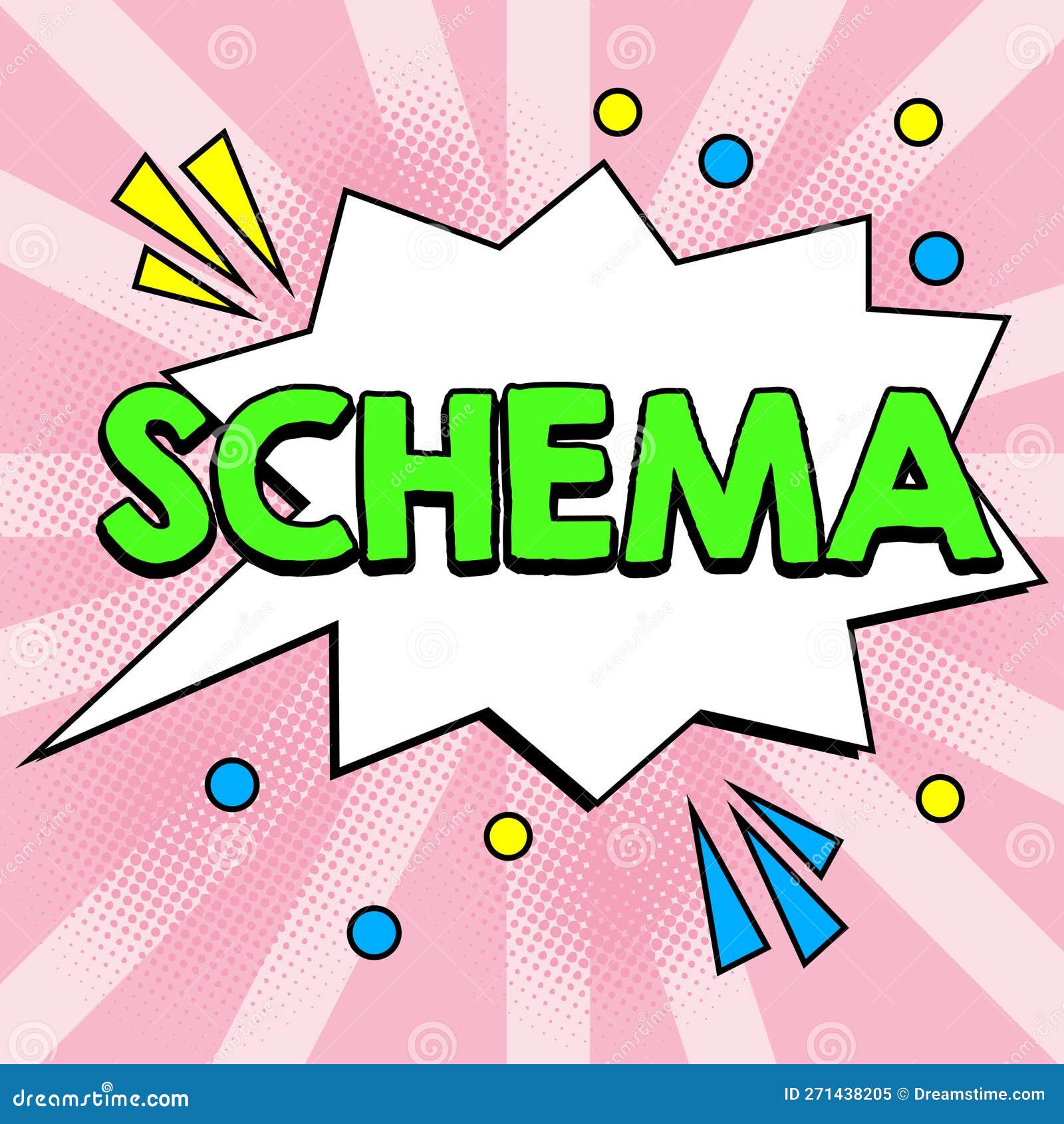 Writing Displaying Text Schema. Business Idea Representation of Plan or ...