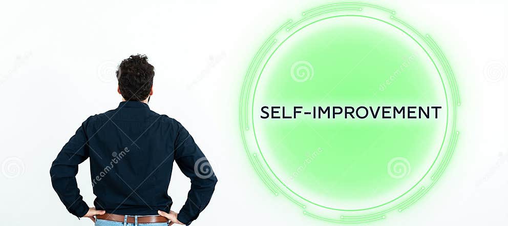 Conceptual Caption Self Improvement. Business Overview Process of ...