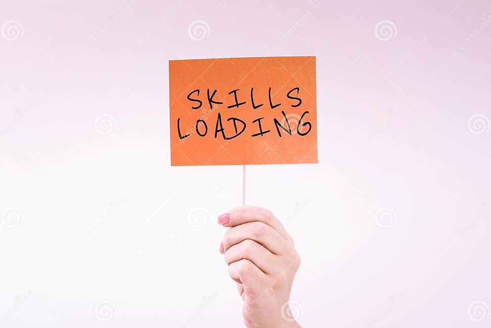 Writing Displaying Text Skills Loading. Business Approach Points Out the Degree of Difficulty ...