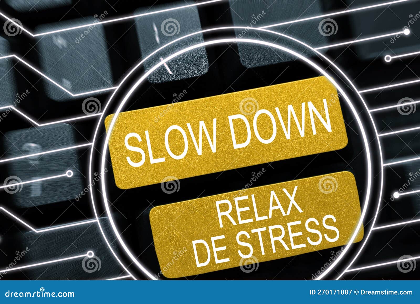 Hand Writing Sign Slow Down Relax De Stress. Conceptual Photo Have a ... Hand Writing Sign Slow Down Relax De Stress. Conceptual Photo Have a ...