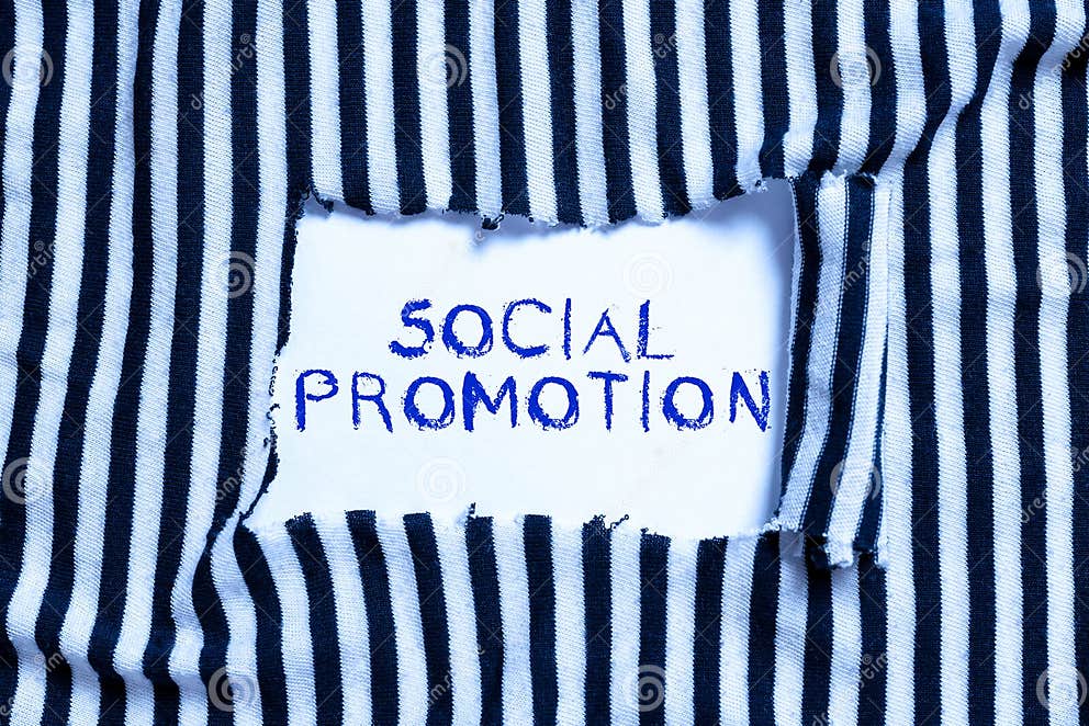 Hand Writing Sign Social Promotion Internet Concept Evaluate The Functionality Of A Software