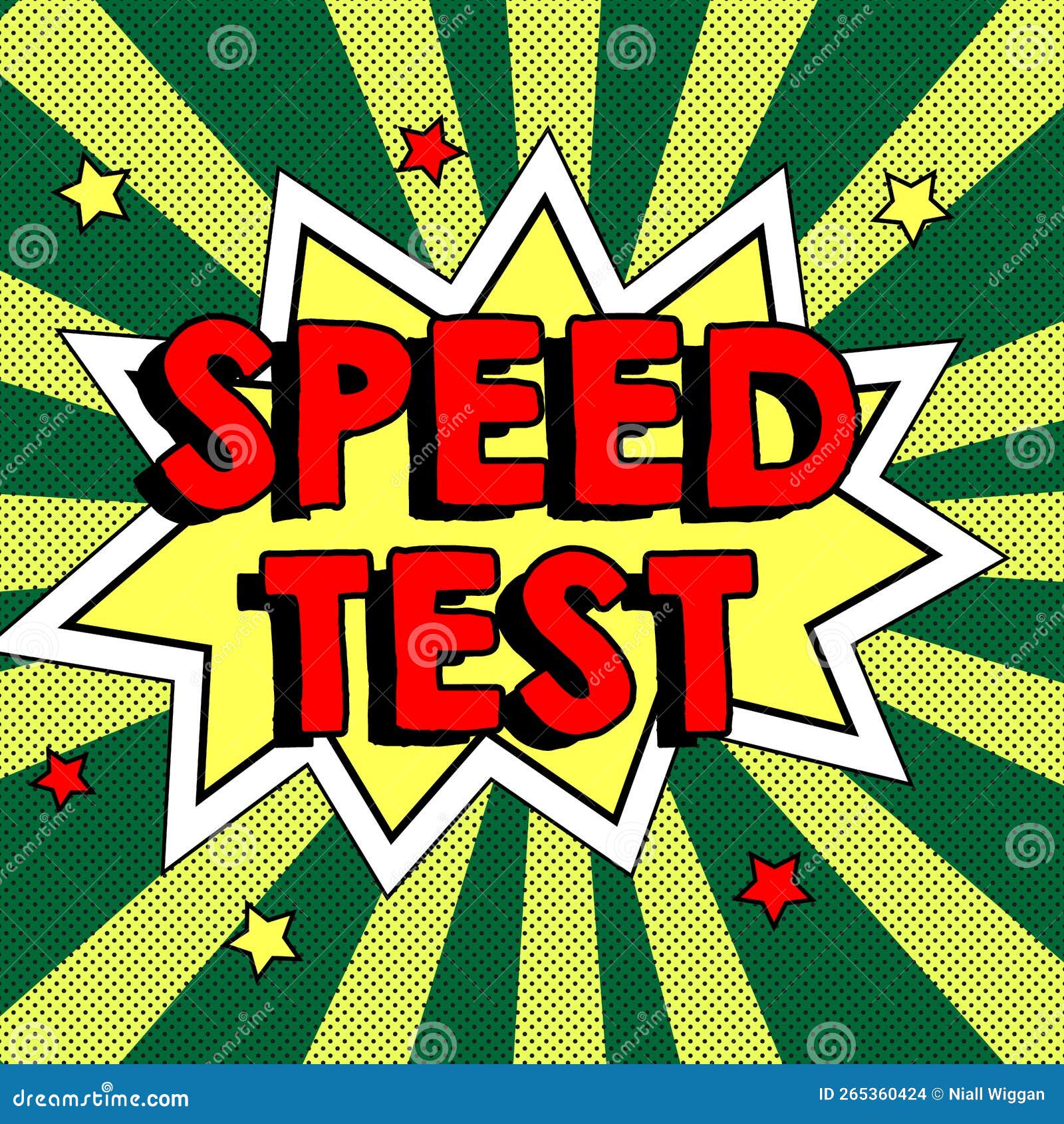 Writing Displaying Text Speed Test. Business Concept Psychological Test ...
