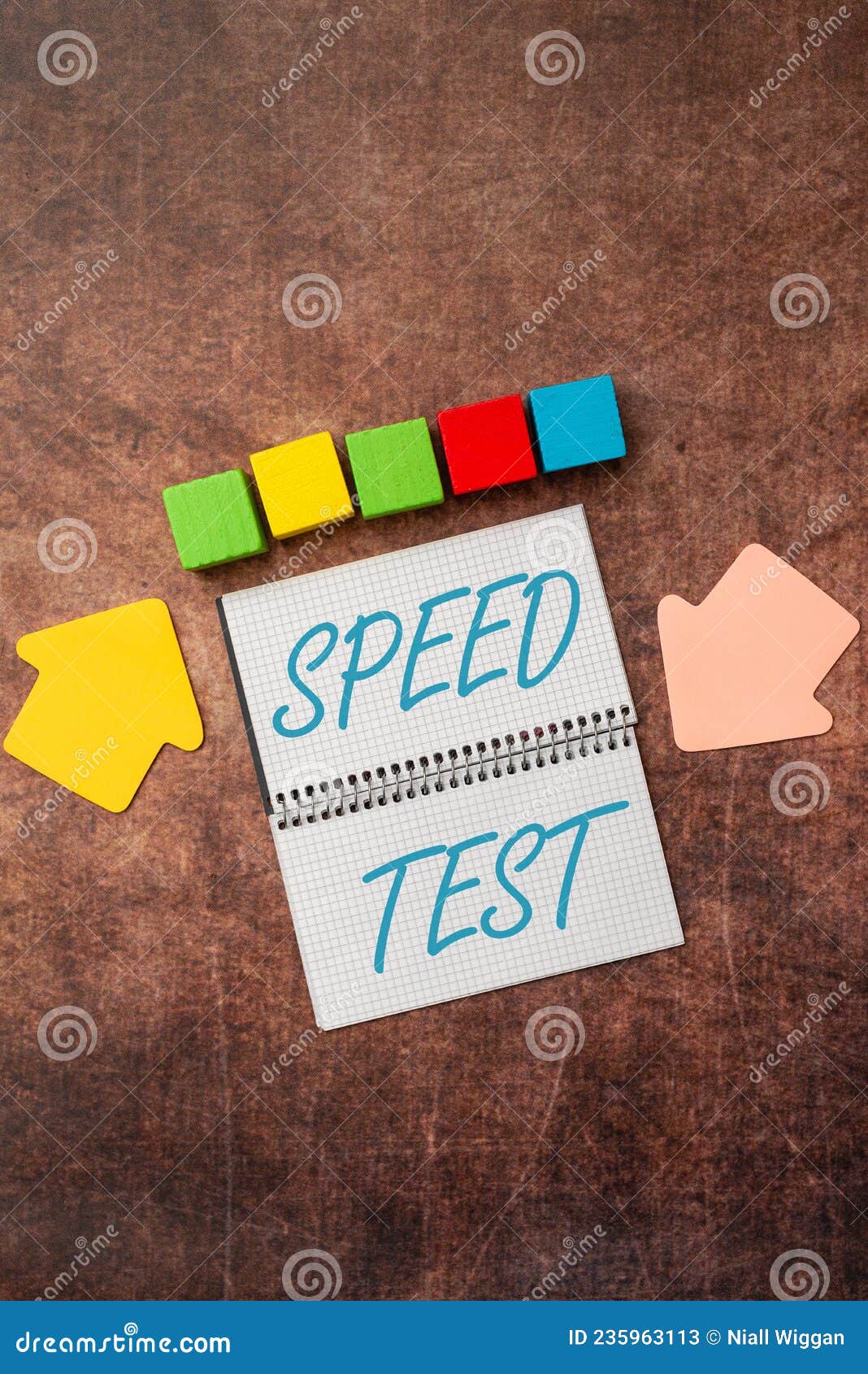 Writing Displaying Text Speed Test. Business Showcase Psychological ...
