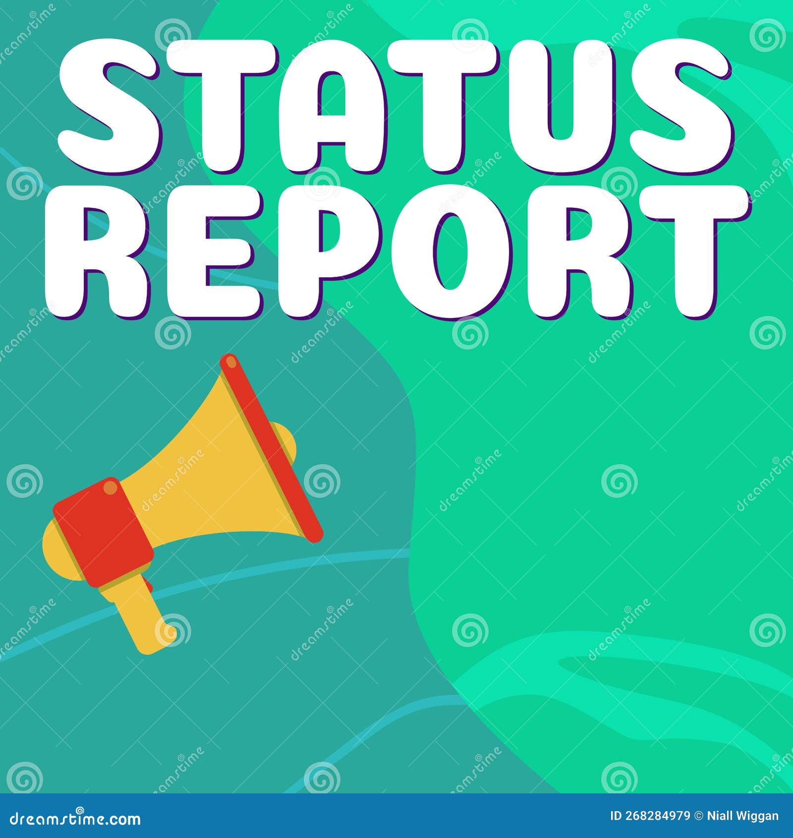 Text Sign Showing Status Report. Concept Meaning Update Summary of ...