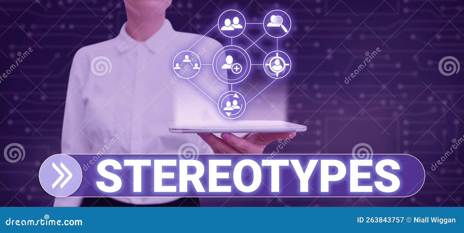 Writing Displaying Text Stereotypes. Conceptual Photo Any Thought ...