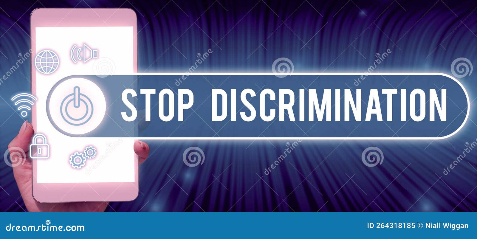 Writing Displaying Text Stop Discrimination. Business Idea Prevent ... Writing Displaying Text Stop Discrimination. Business Idea Prevent ...