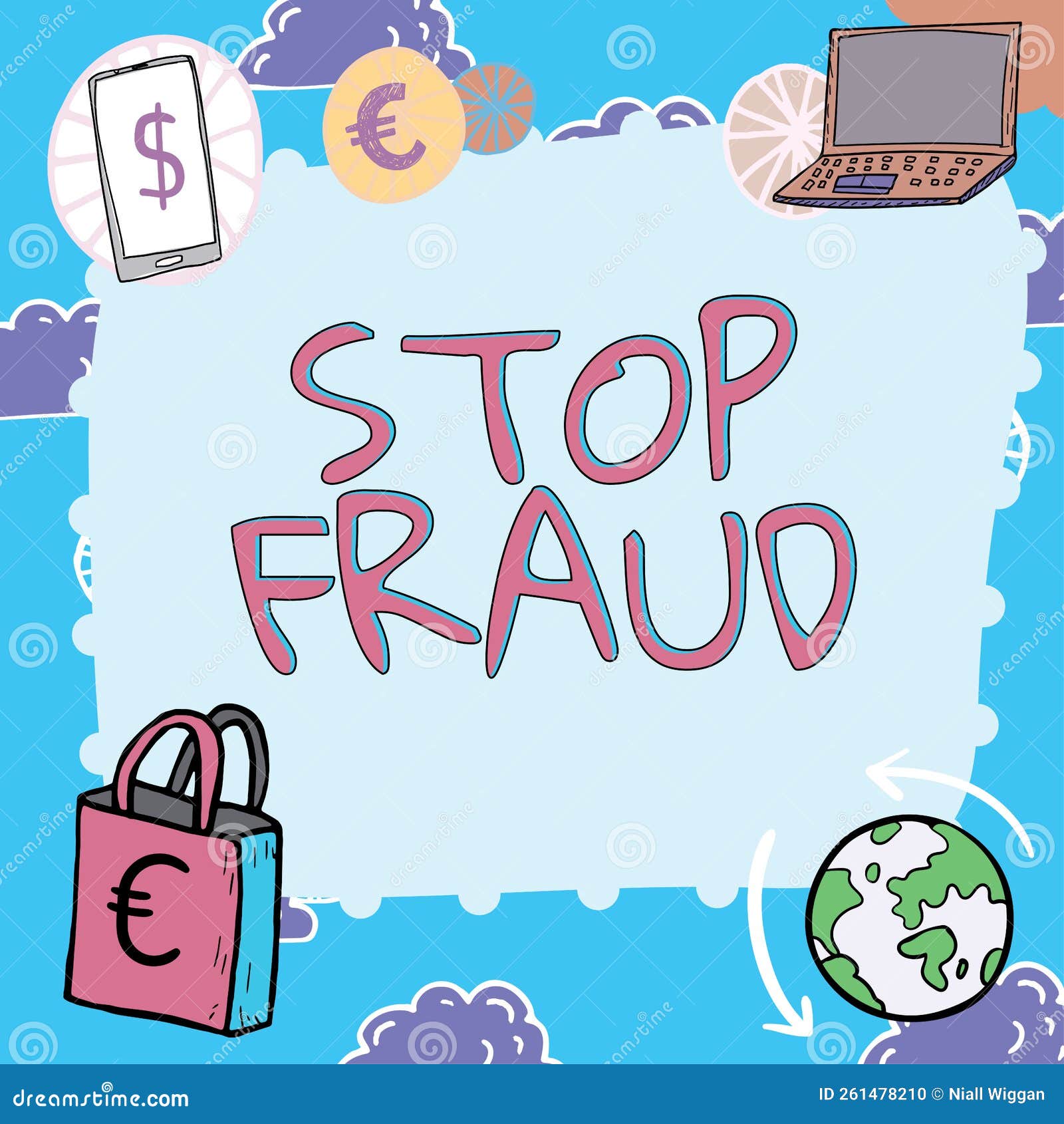 Conceptual Caption Stop Fraud. Business Showcase Campaign Advices ... Conceptual Caption Stop Fraud. Business Showcase Campaign Advices ...
