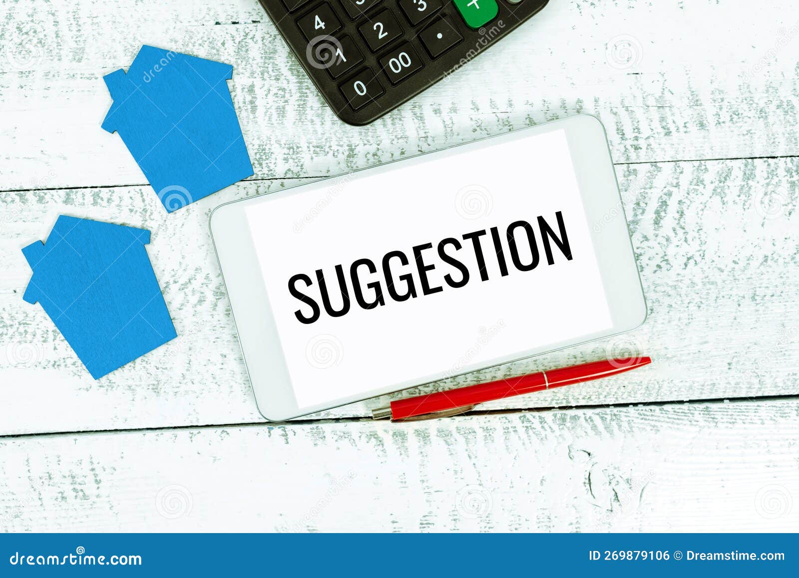 Writing Displaying Text Suggestion. Word Written on the Process of One ...