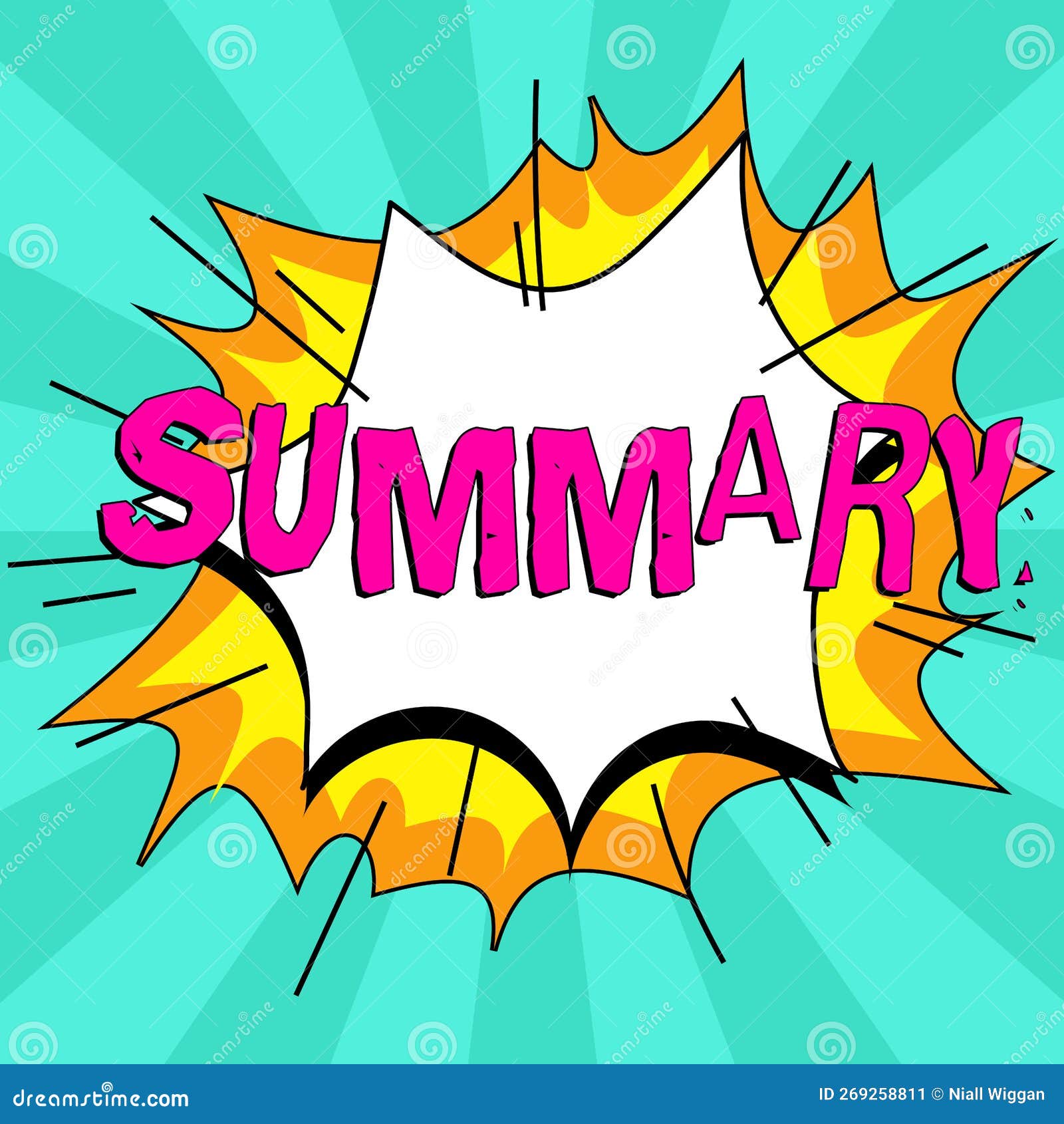 Writing Displaying Text Summary. Conceptual Photo Brief Statement ...