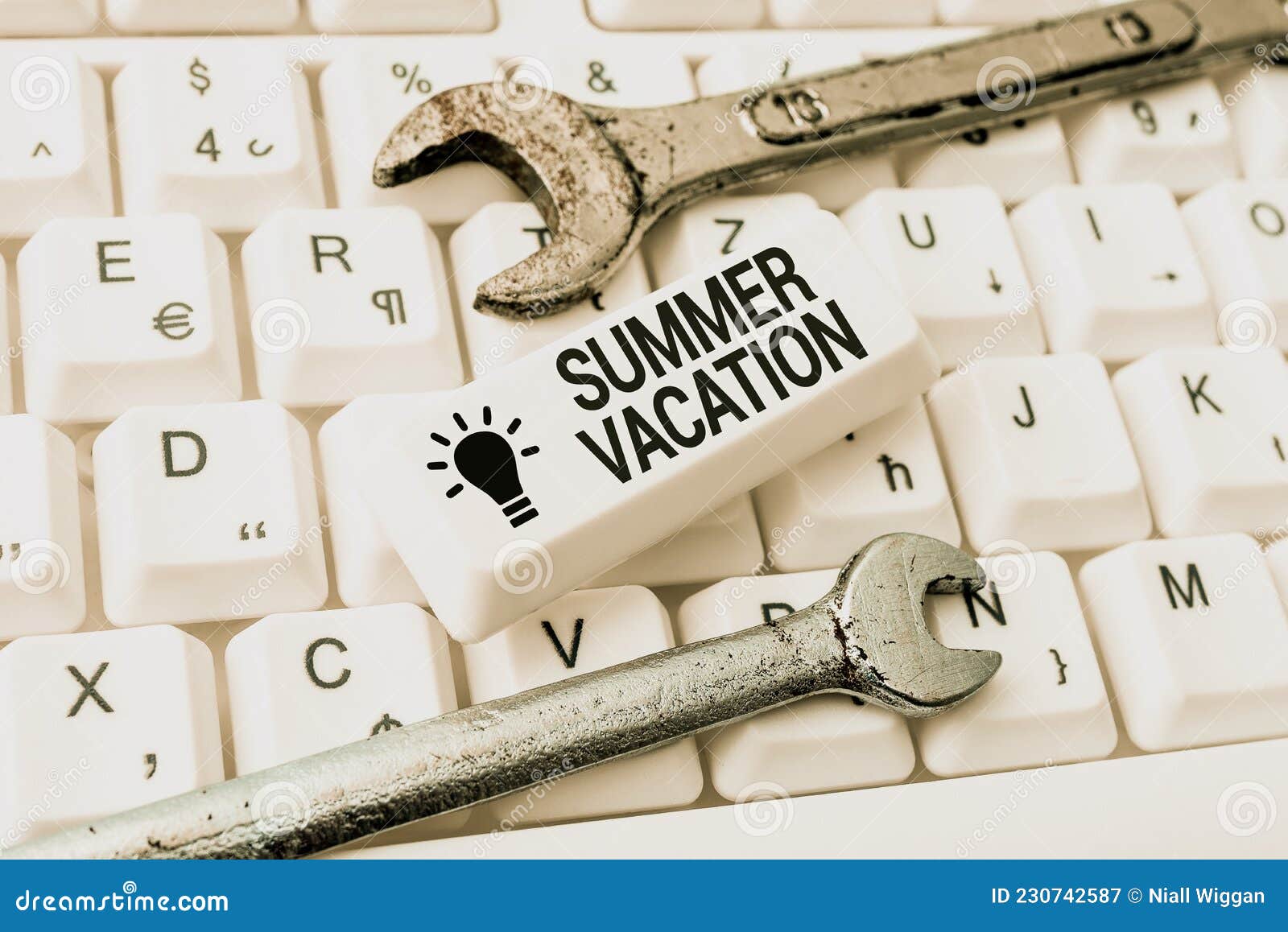 Writing Displaying Text Summer Vacation. Word Written on the Time when ... Writing Displaying Text Summer Vacation. Word Written on the Time when ...