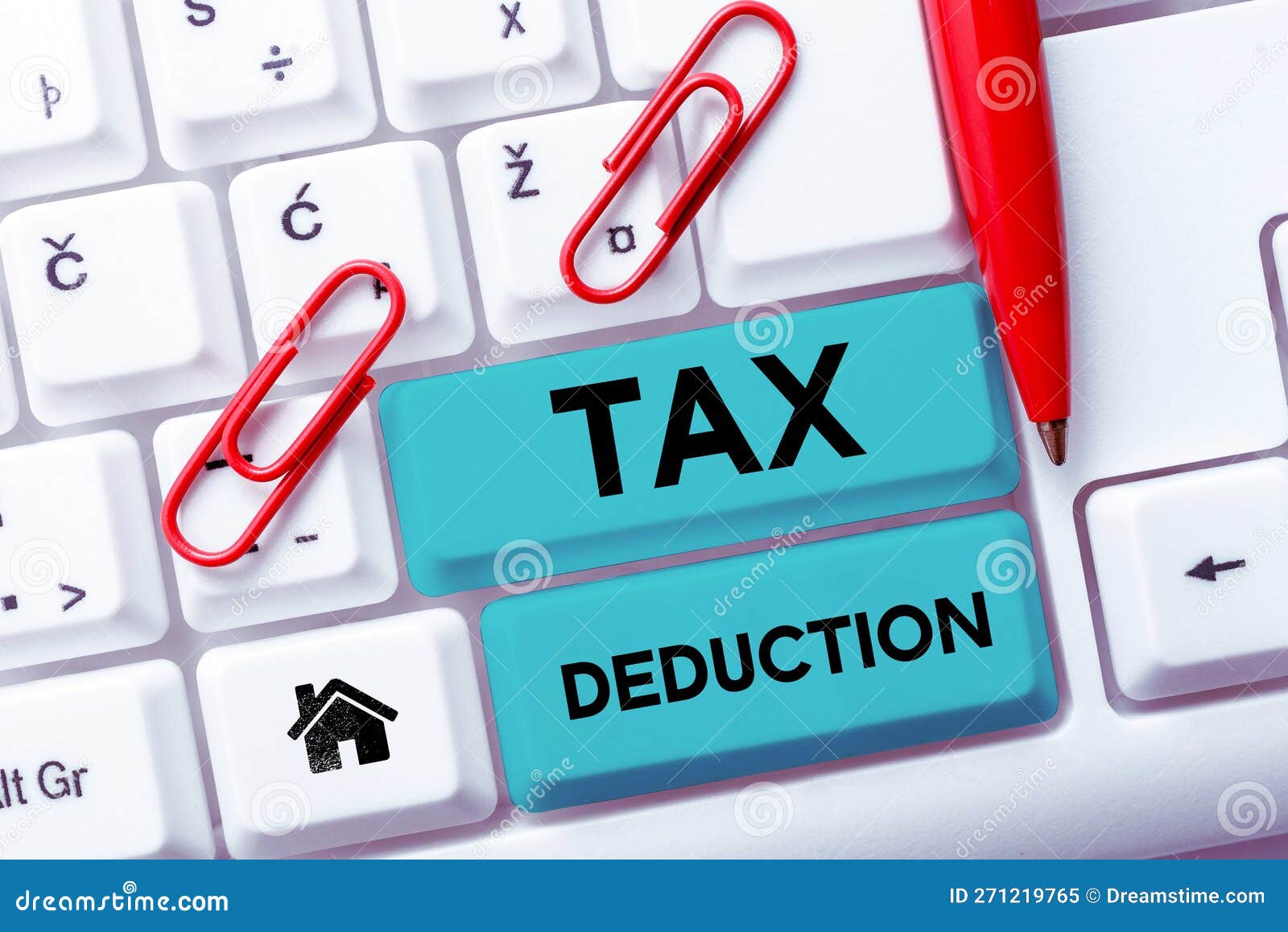 Writing Displaying Text Tax Deduction. Word for Amount Subtracted from ... Writing Displaying Text Tax Deduction. Word for Amount Subtracted from ...