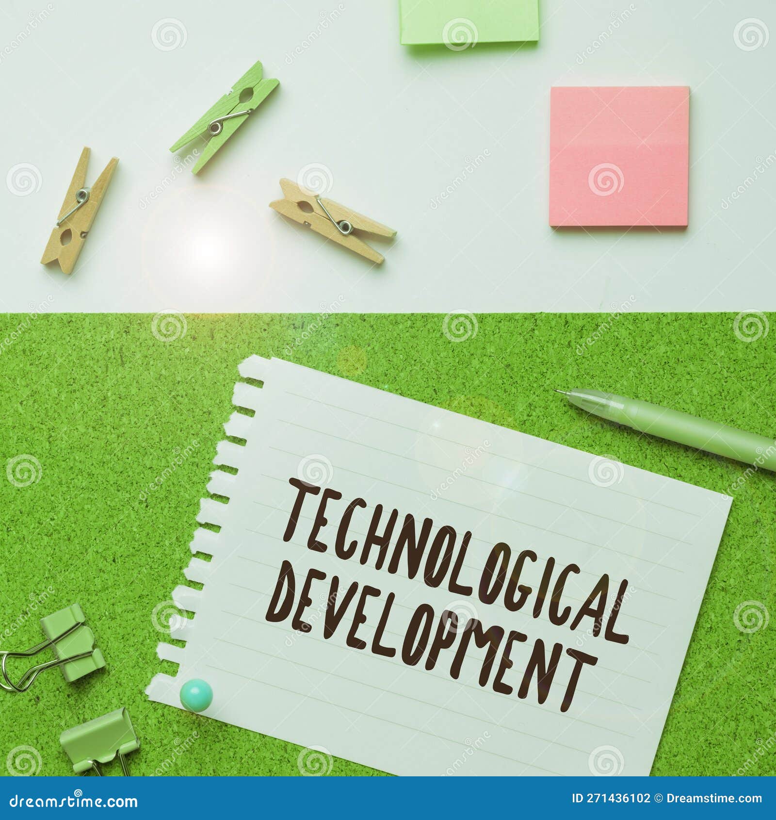 Writing Displaying Text Technological Development. Business Approach ...