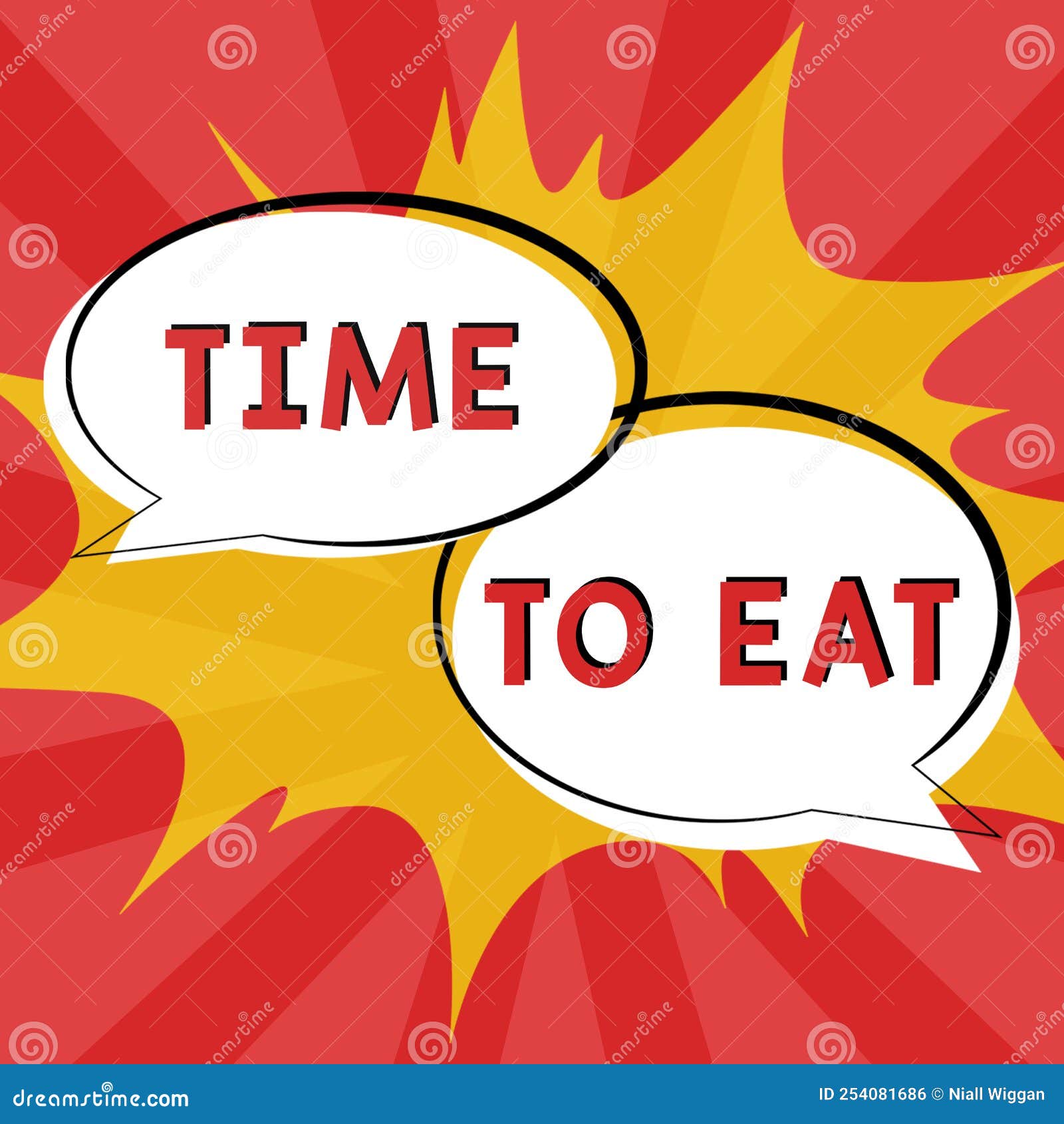 Text Sign Showing Time To Eat Internet Concept Right Moment To Enjoy A Meal Lunch Dinner Good