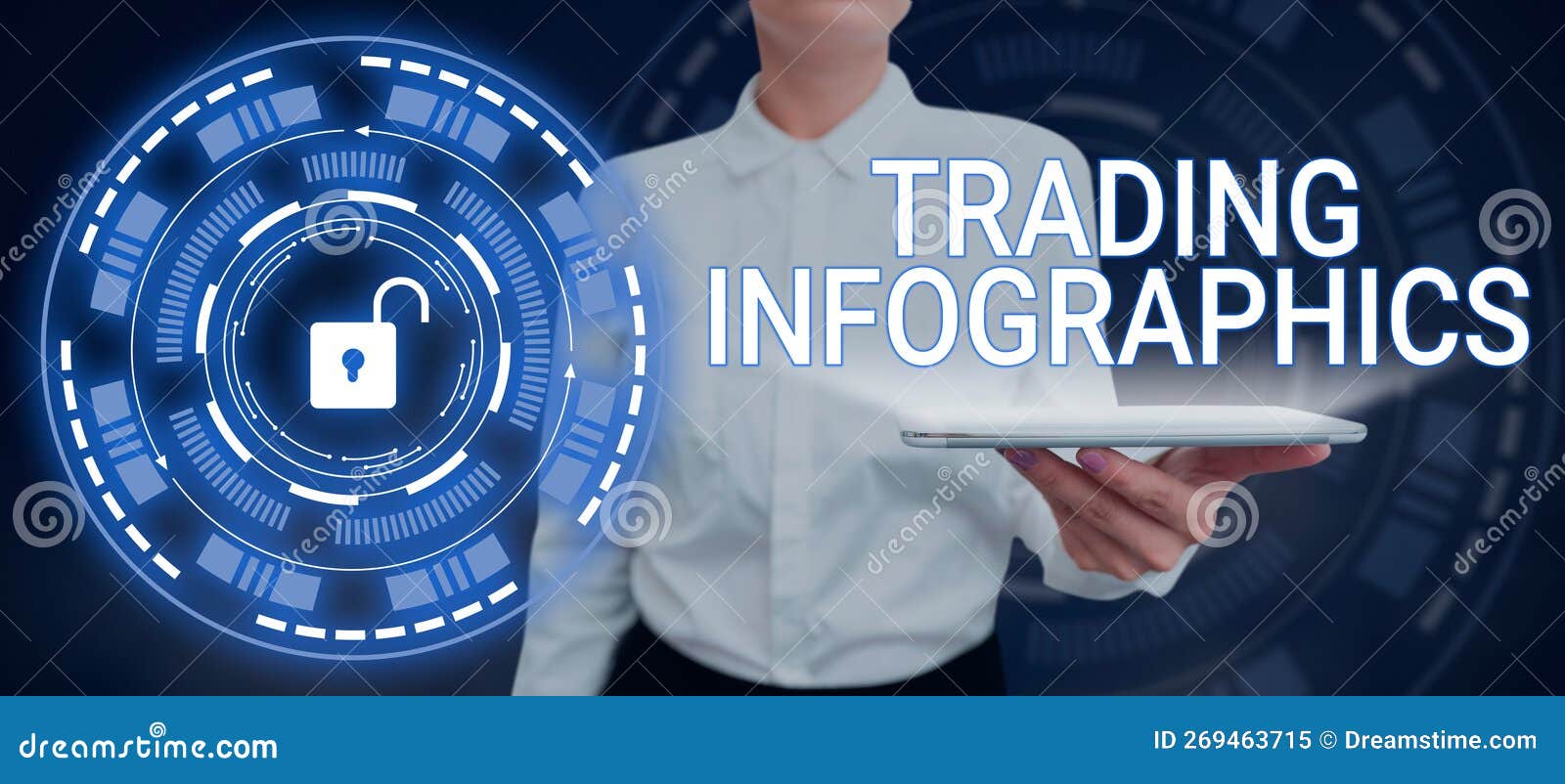 Writing Displaying Text Trading Infographics. Conceptual Photo Visual ...