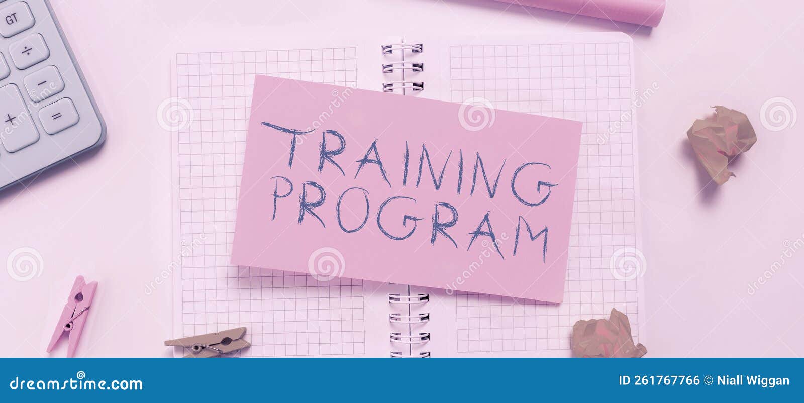 Writing Displaying Text Training Program. Word for Learn Specific Knowledge or Skills To Improve ...