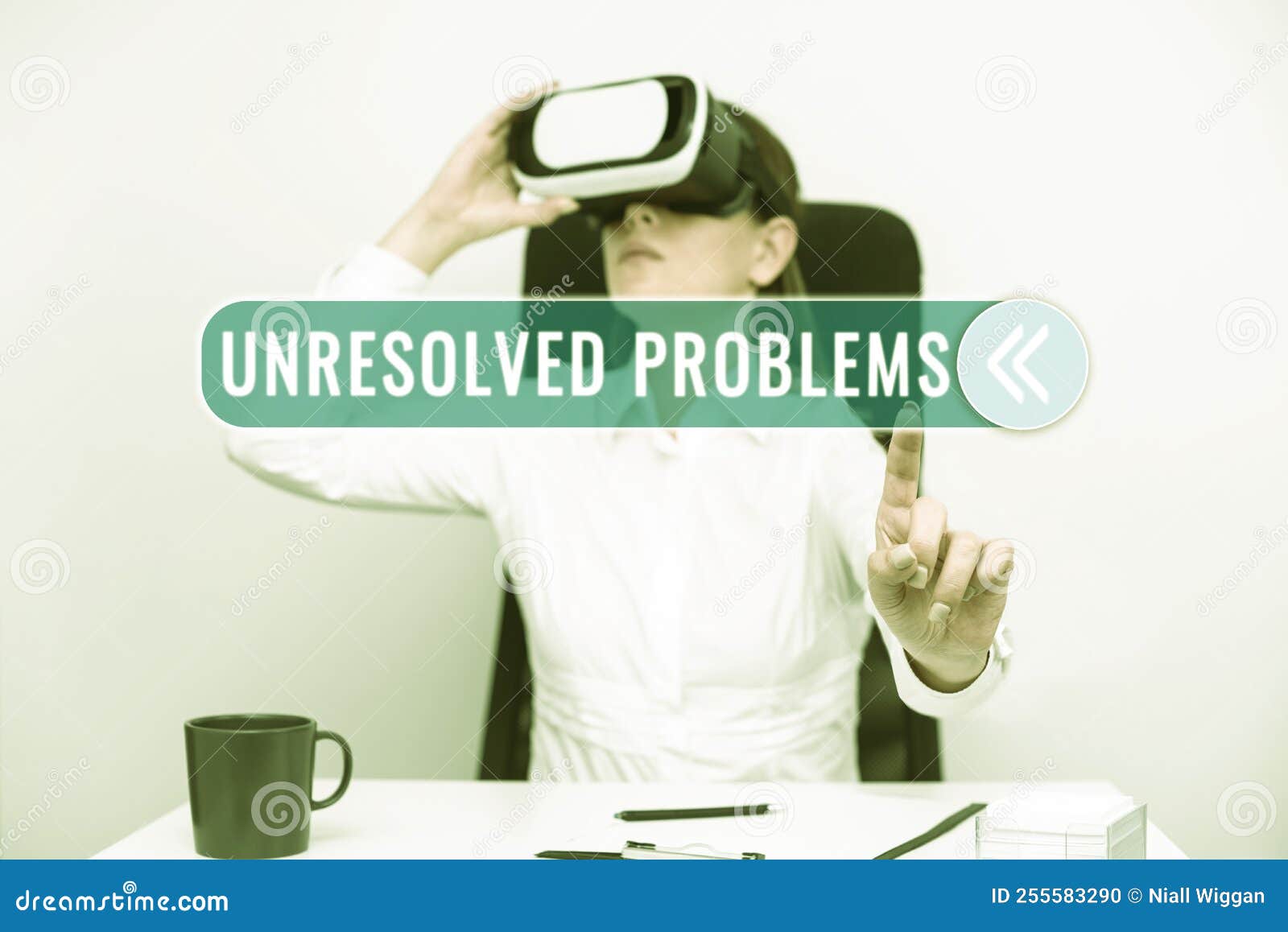 Writing Displaying Text Unresolved Problems. Conceptual Photo those ...