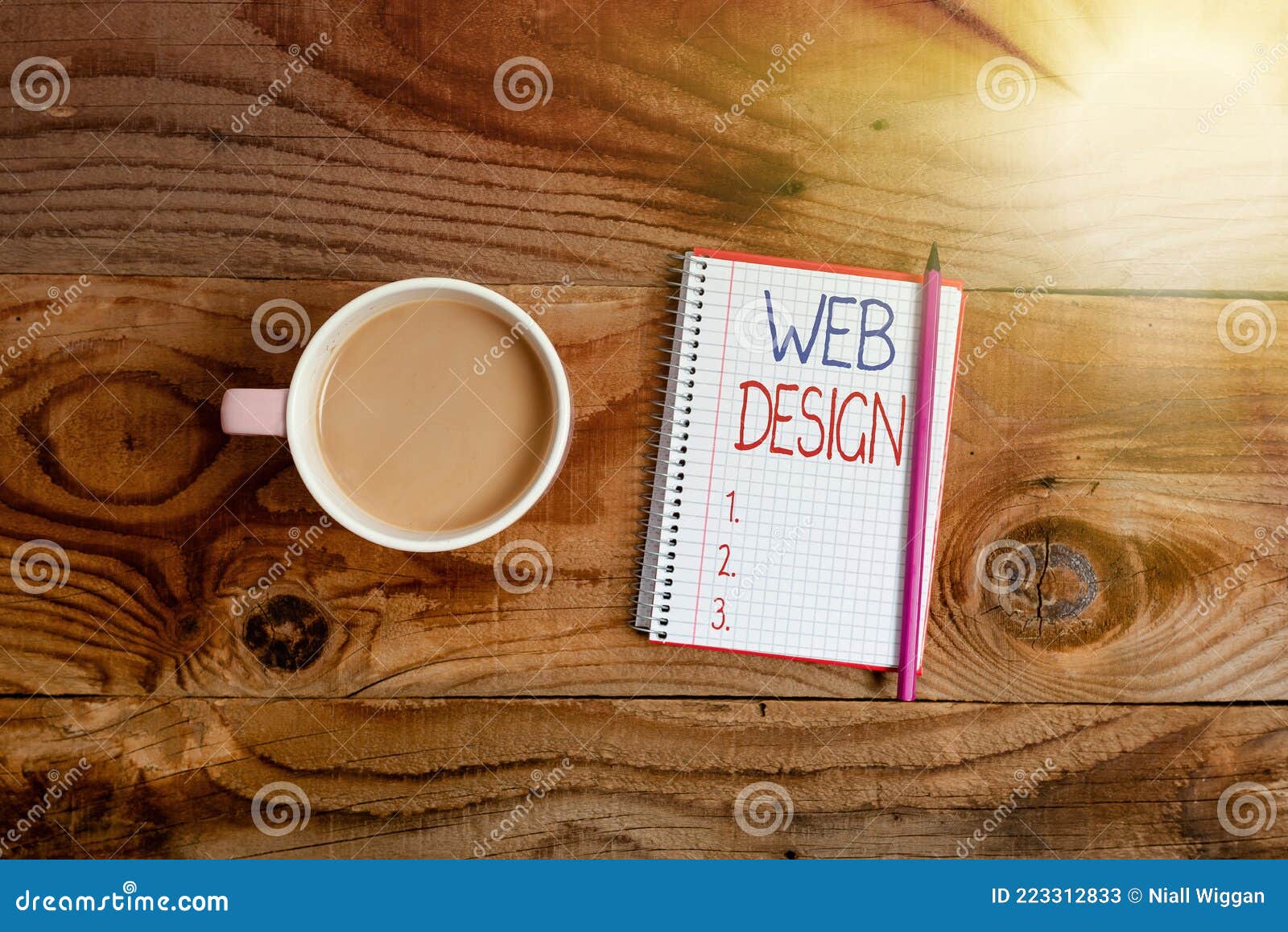 Conceptual Caption Web Design. Concept Meaning Website Creation Which Includes Layout, Content ...