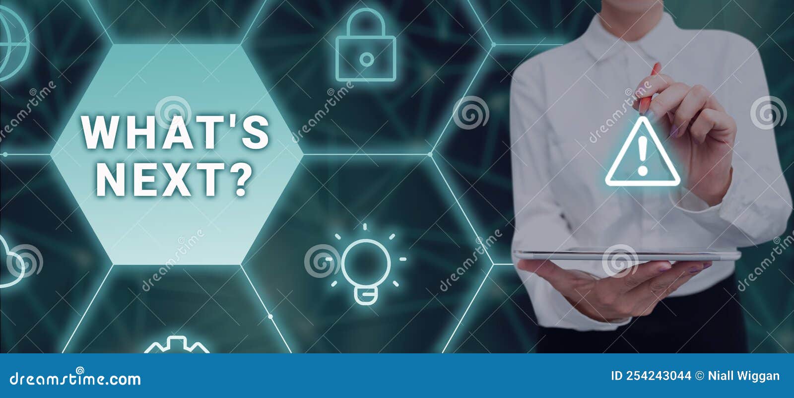 Writing Displaying Text What S is Next Question. Word Written on Get ...