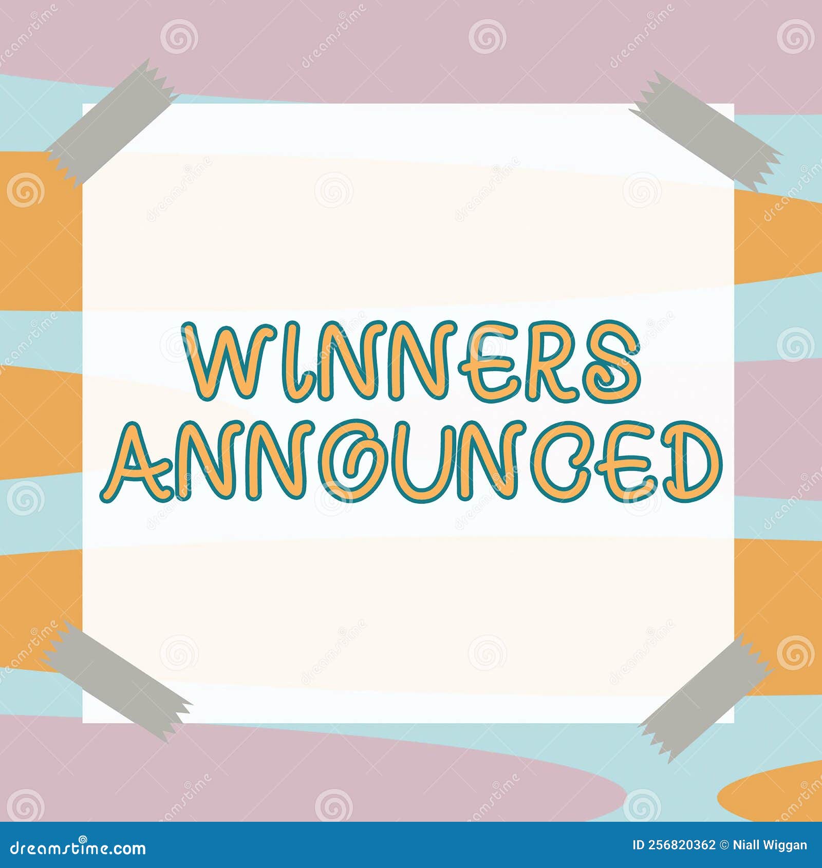 Writing Displaying Text Winners AnnouncedAnnouncing Who Won the Contest ...