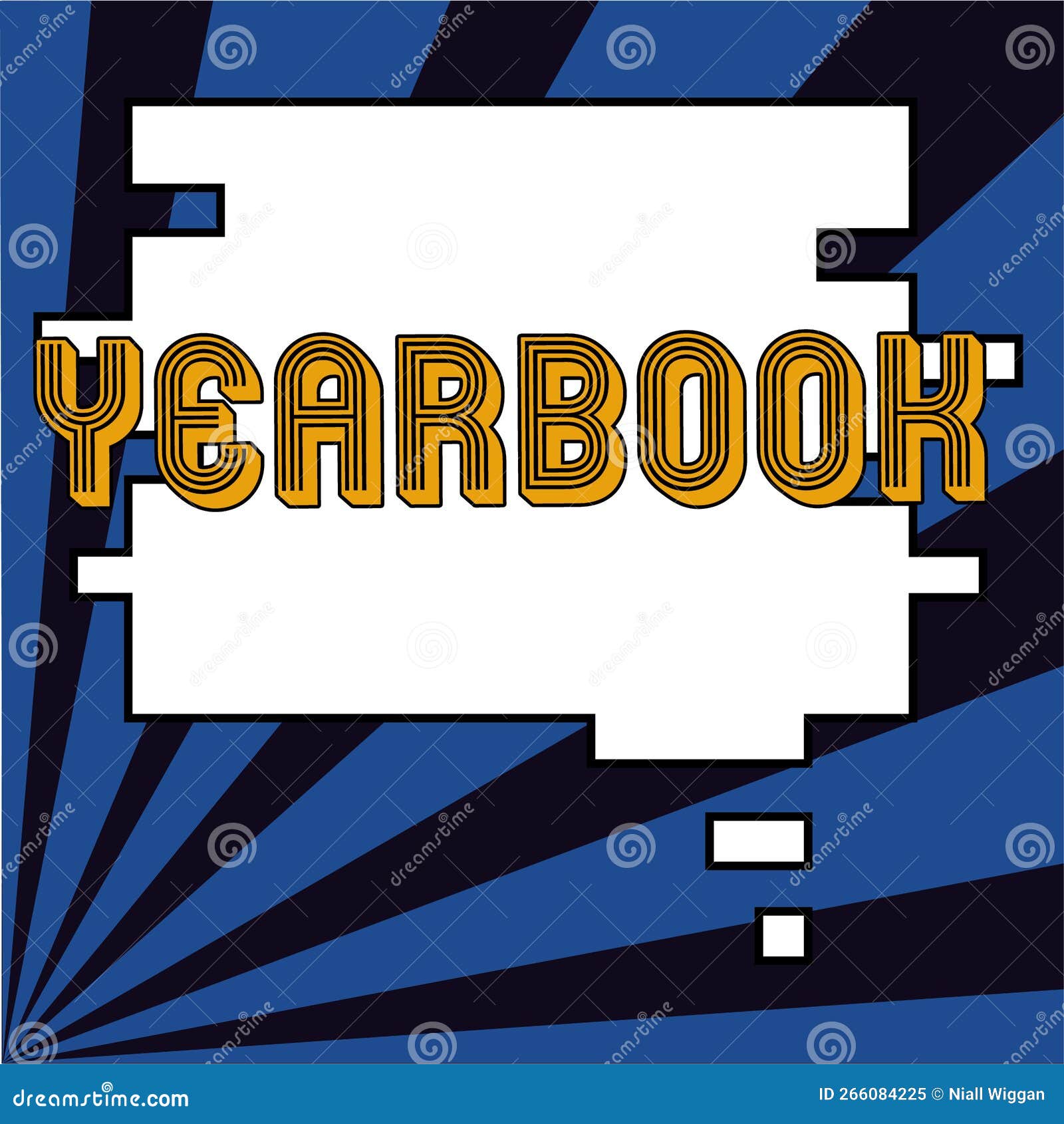 Writing Displaying Text Yearbook. Word Written on Publication Compiled ...