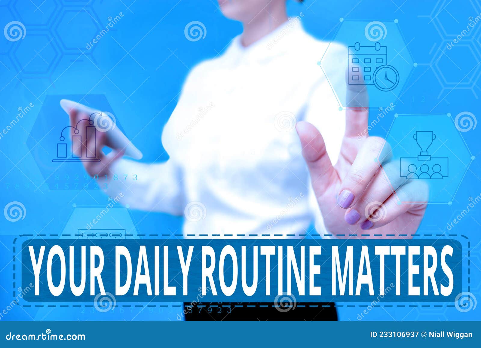 Inspiration Showing Sign Your daily Routine Matters. Business Concept ...