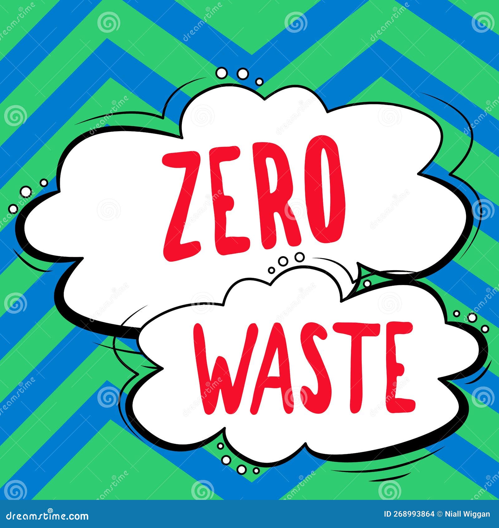 Writing Displaying Text Zero Waste. Concept Meaning Industrial ...