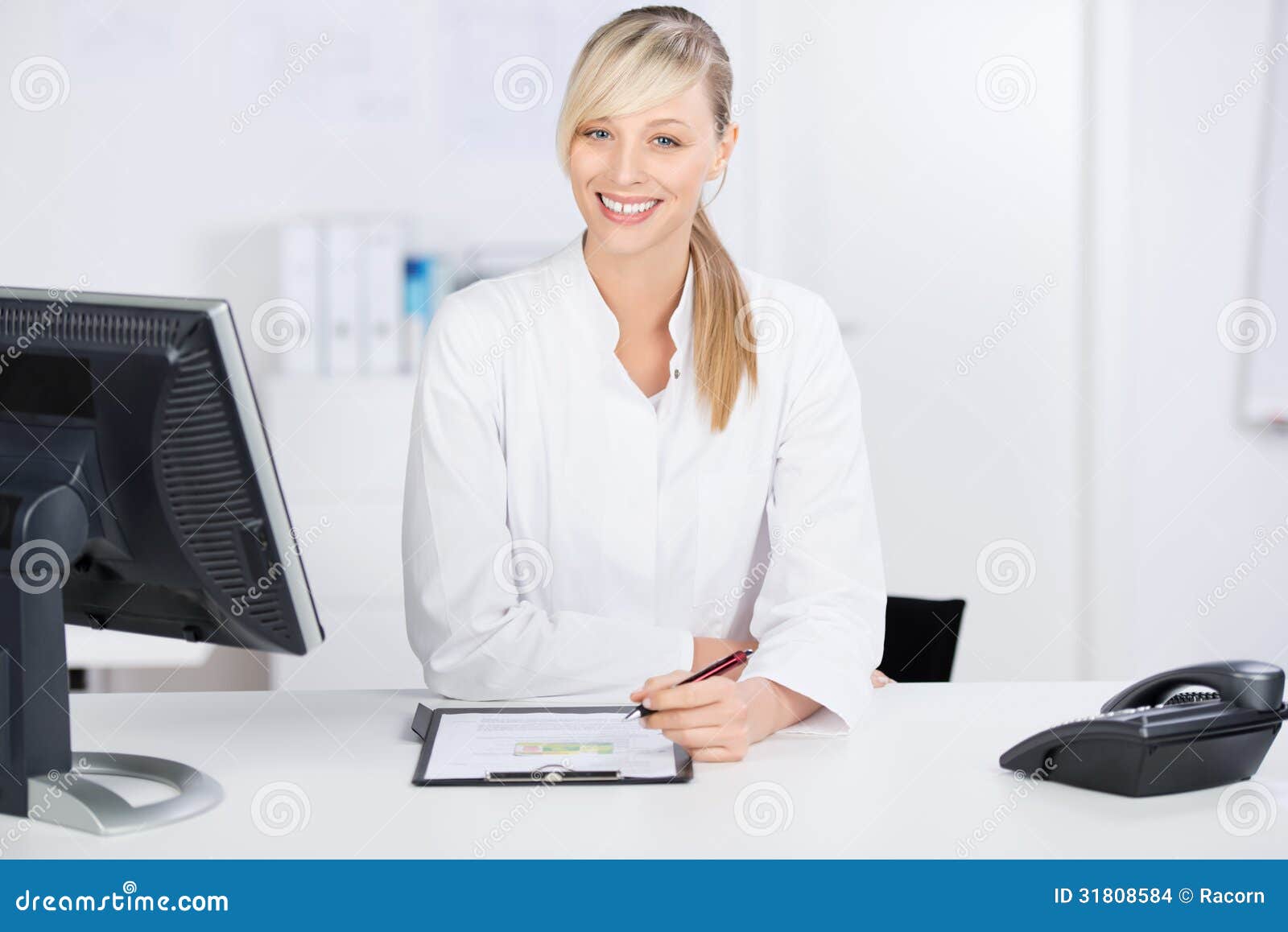 Writing doctor stock photo. Image of managerial, healthcare - 31808584