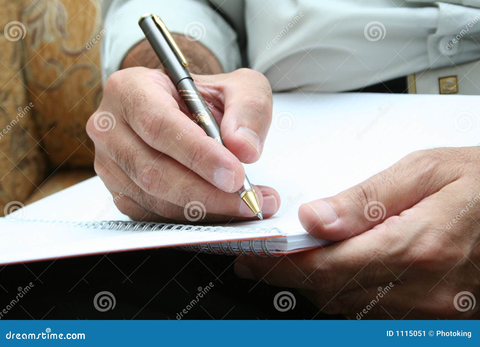 WRITING it DOWN stock image. Image of partnership, team - 1115051