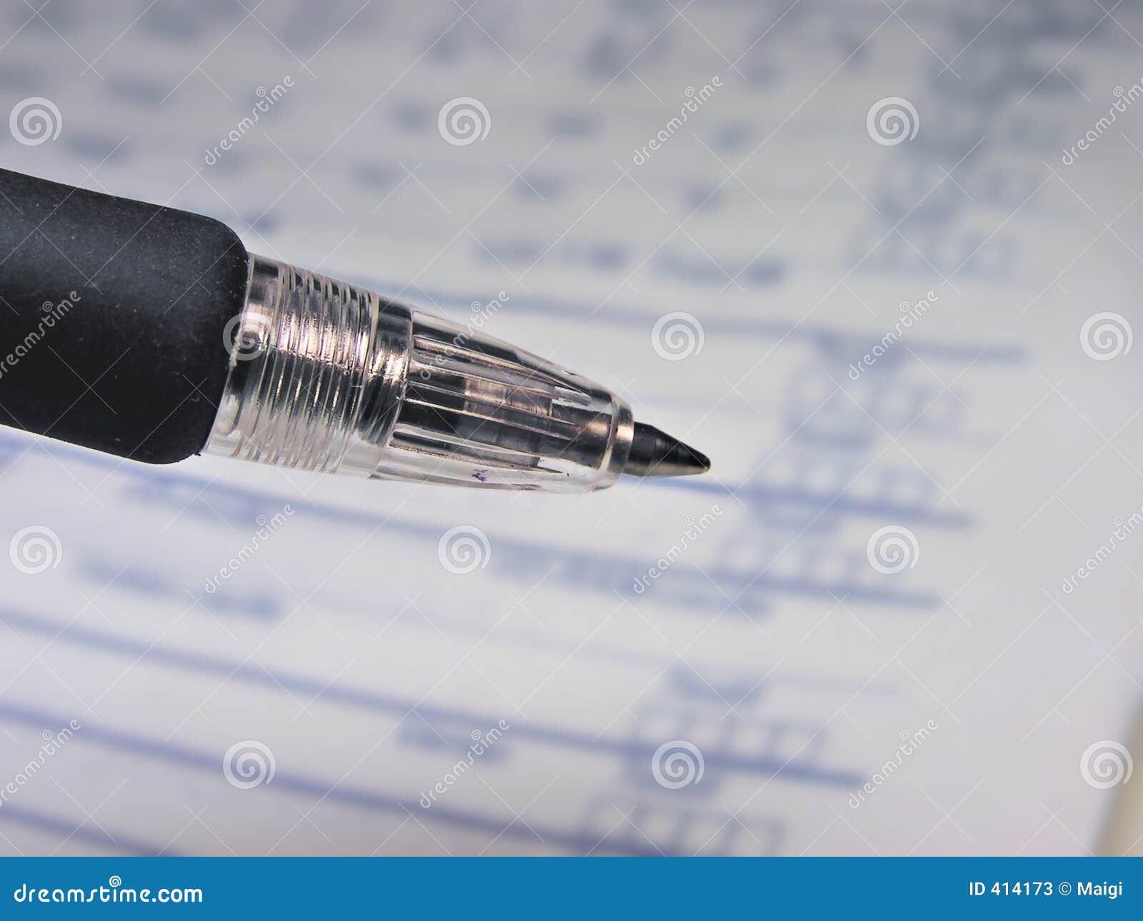 Writing: filling a form stock image. Image of test, bureaucracy - 414173