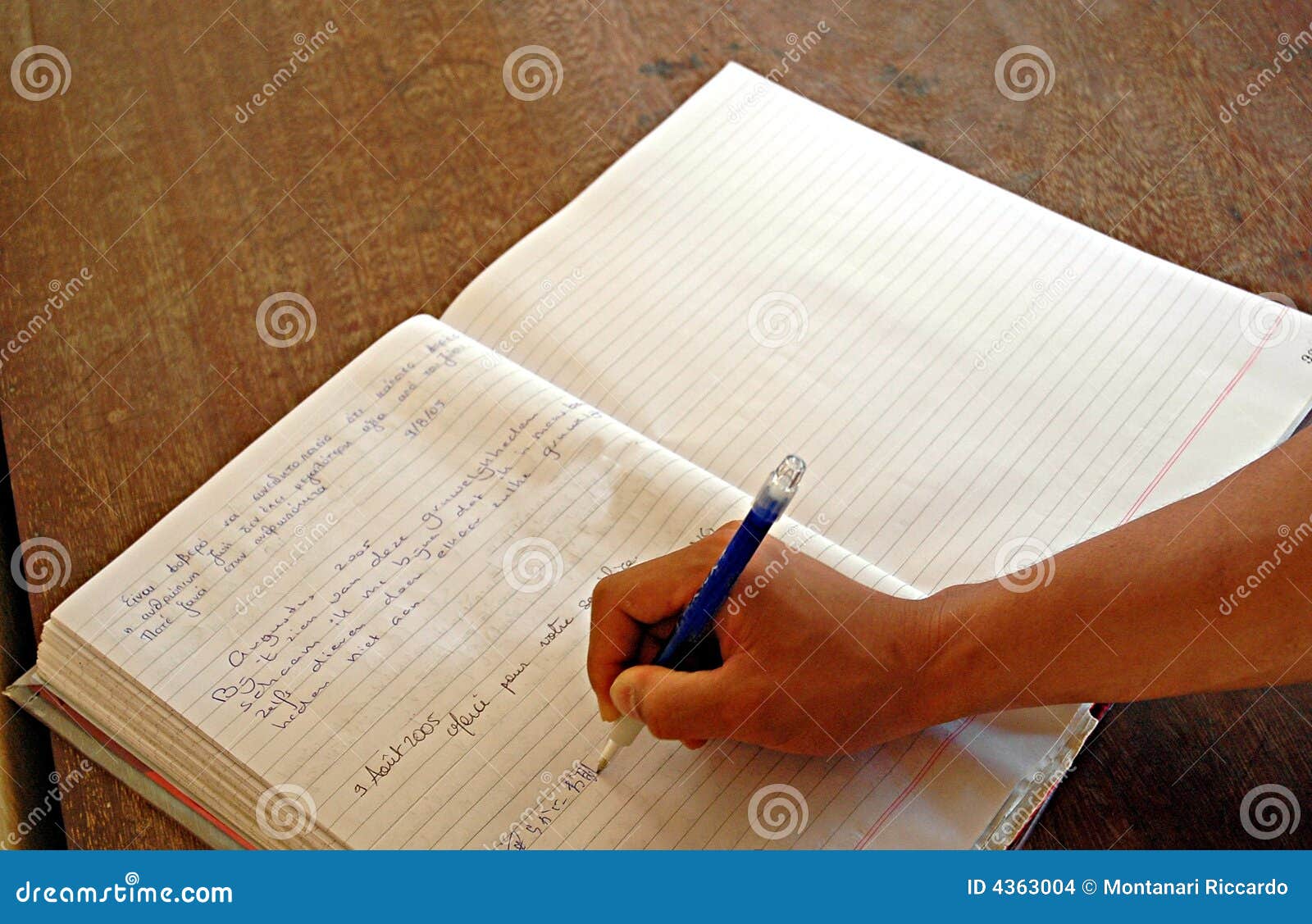 Writing Hand stock photo. Image of abstract, east, hand - 4363004