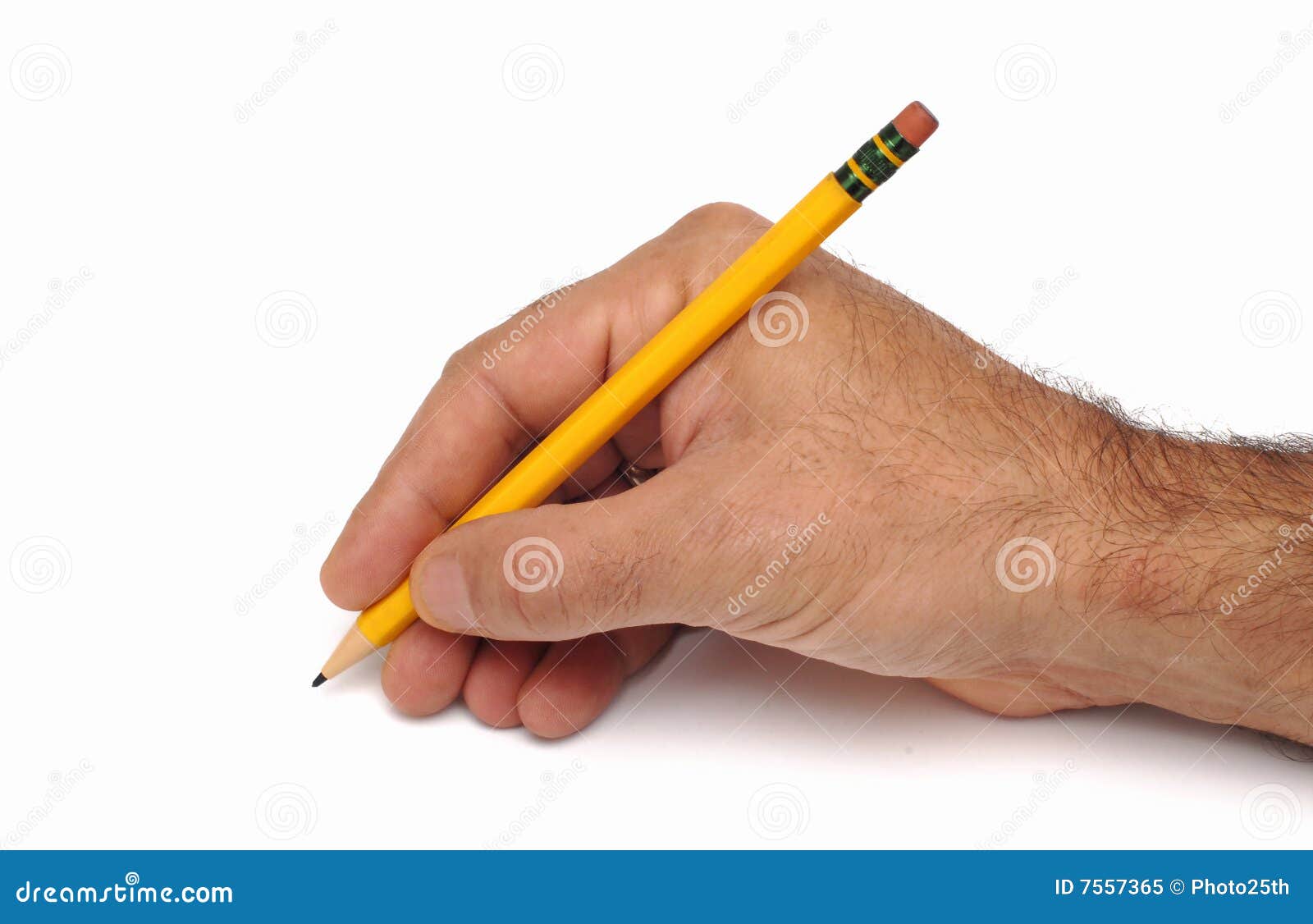 Writing hand stock image. Image of test, hand, write, note - 7557365