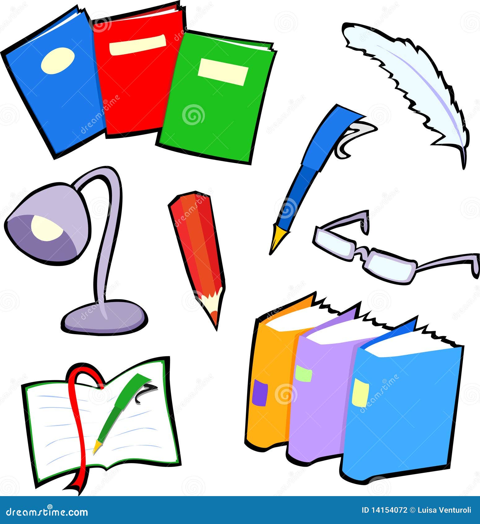 Writing icons stock vector. Illustration of writer, desktop - 14154072