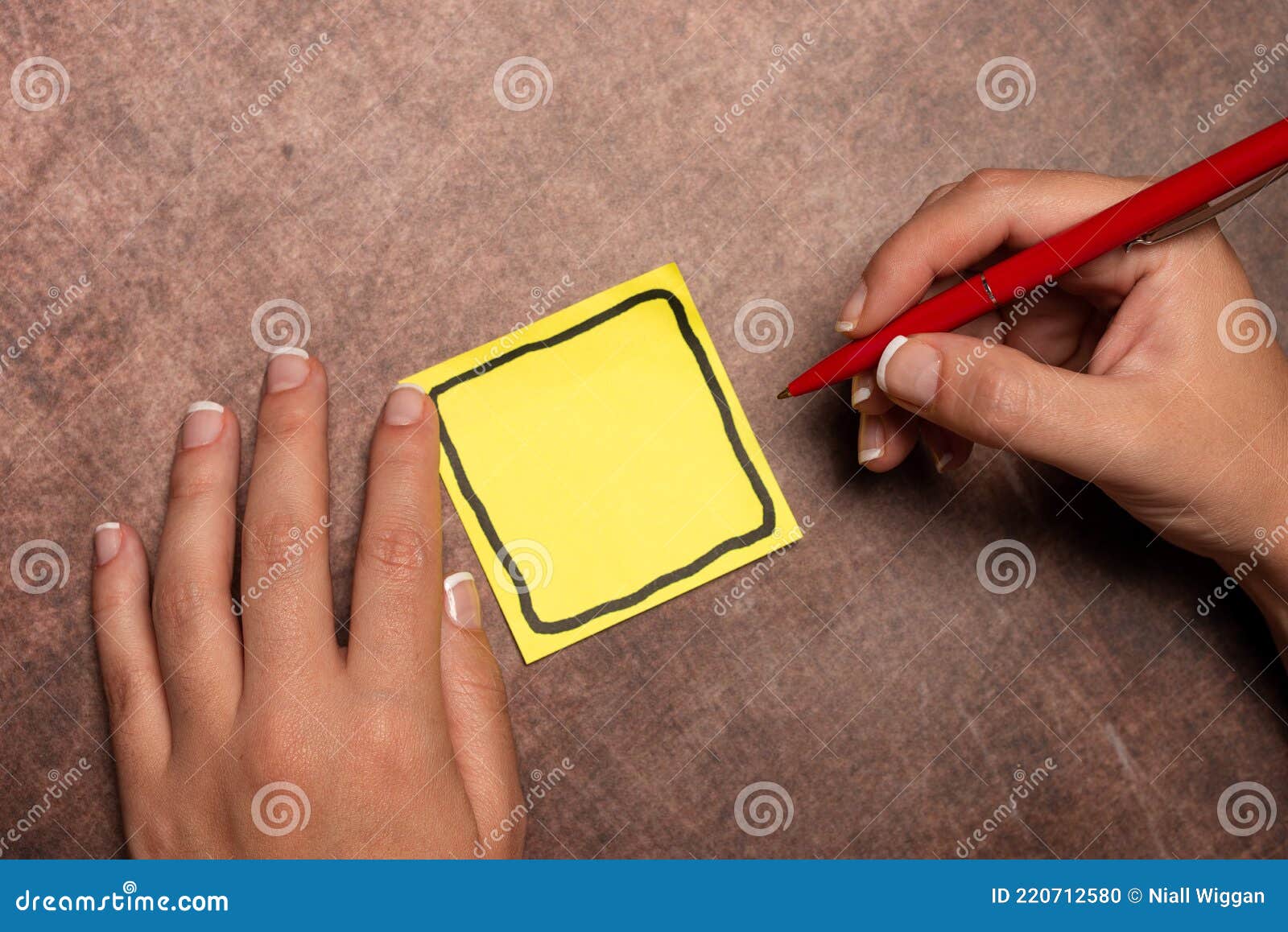 Writing Important Notes Drawing New Design Composing Letter Ideas ...