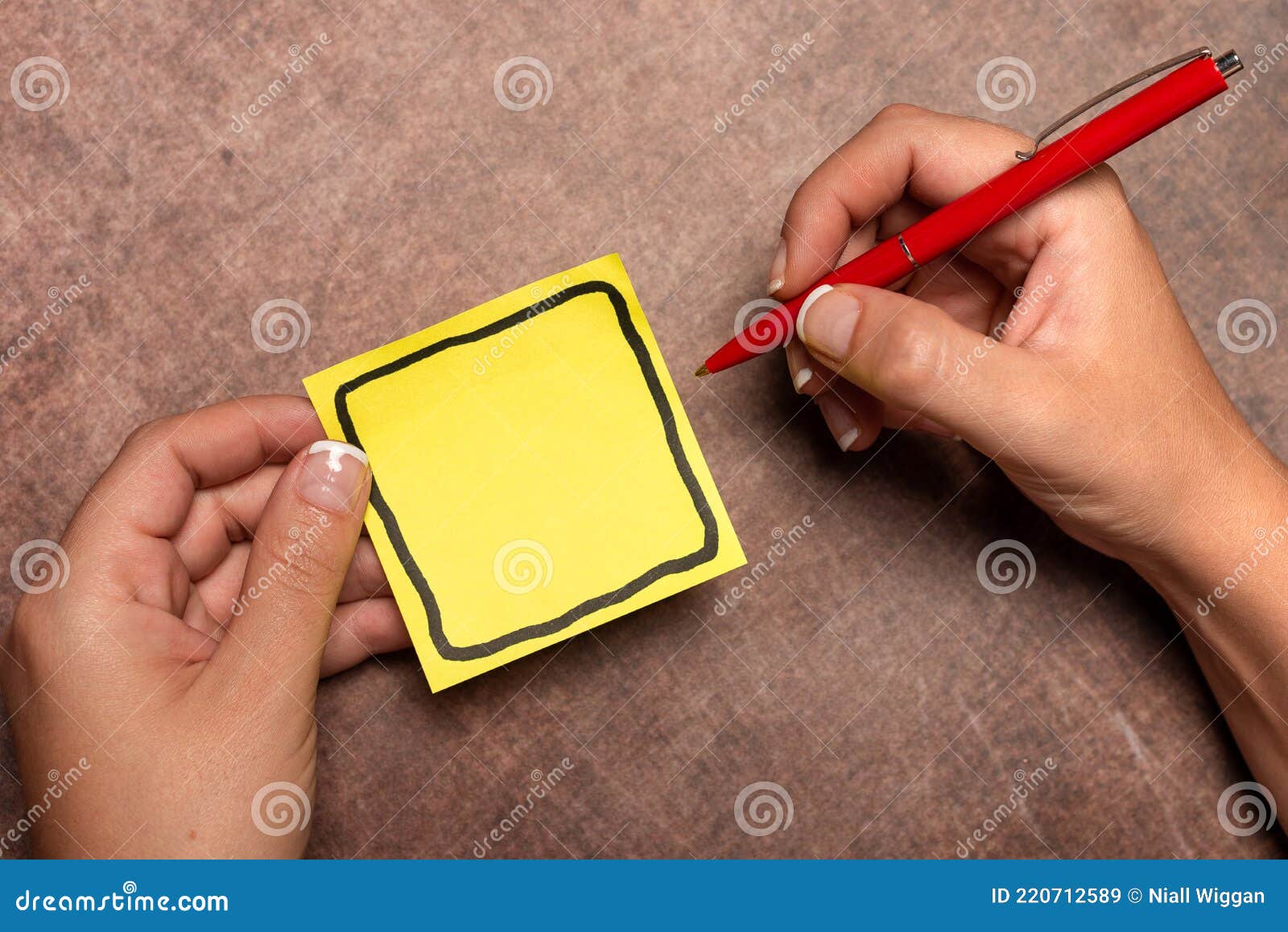 Writing Important Notes Drawing New Design Composing Letter Ideas ...