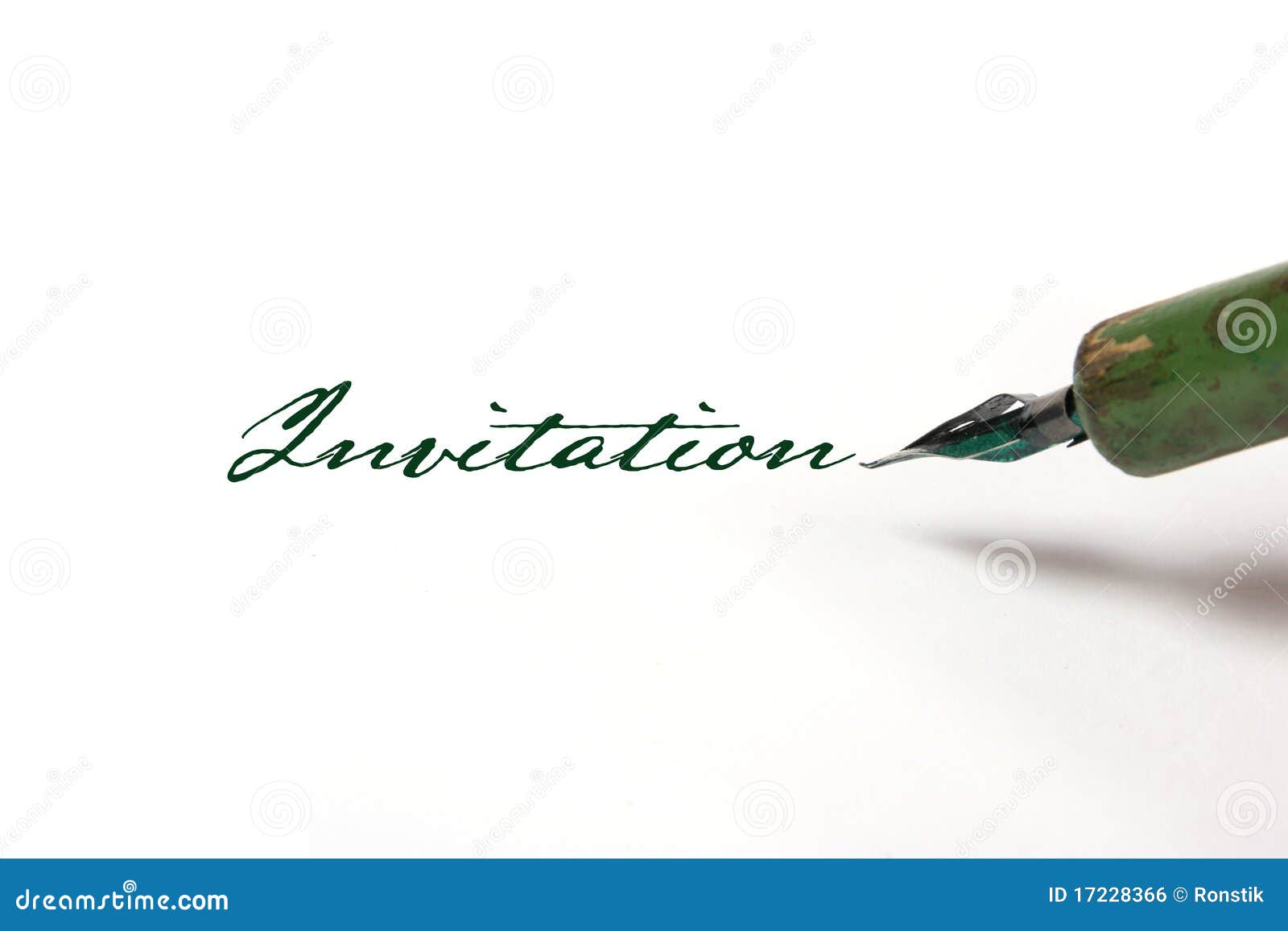Fountain Pen Invitation Text Stock Photos - Free & Royalty-Free Stock ...