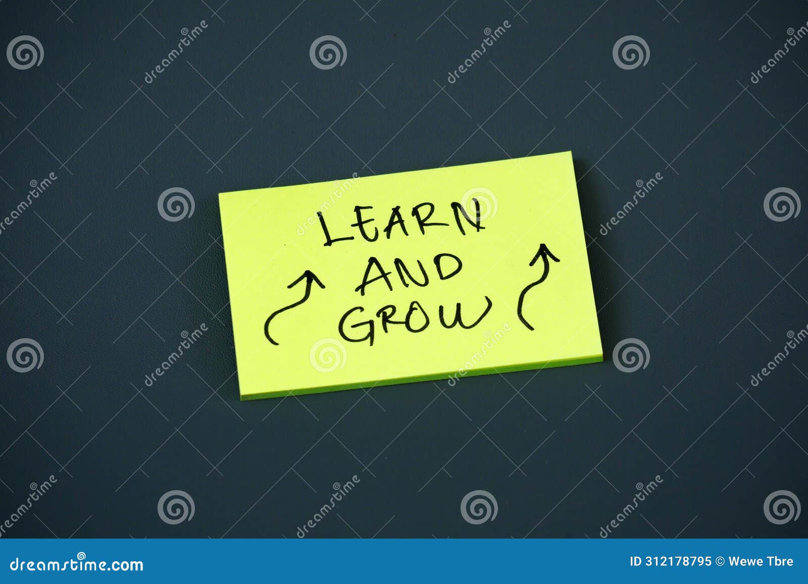 Learn and grow. stock image. Image of success, training - 312178795