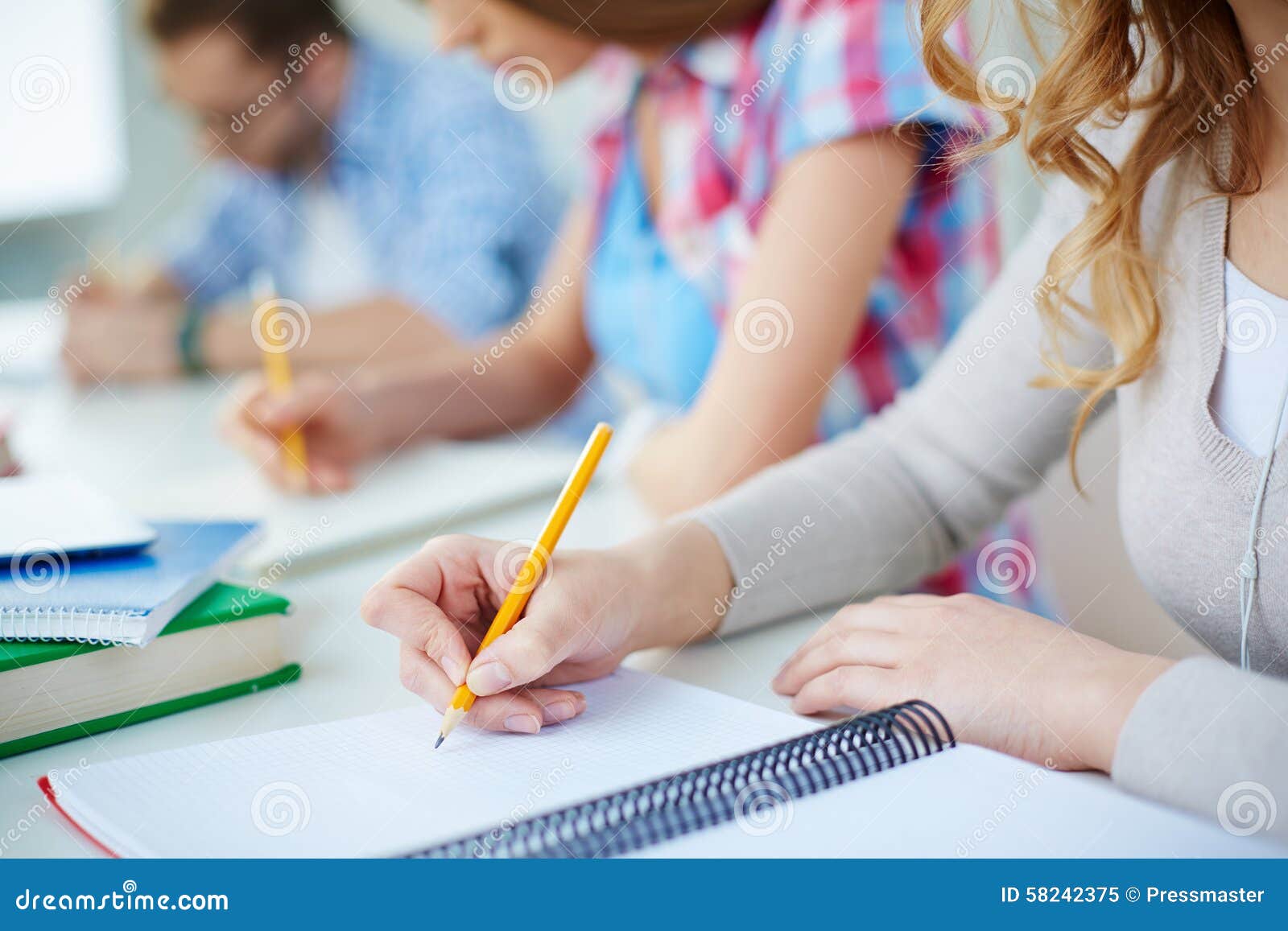 Writing lecture stock image. Image of male, lifestyle - 58242375