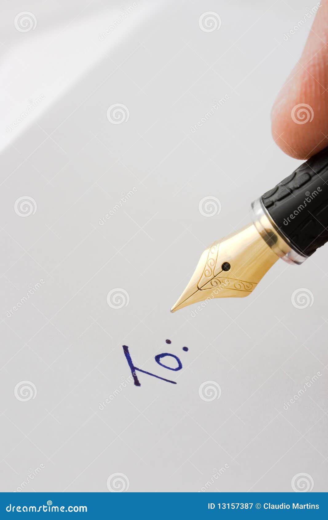 Writing a letter stock image. Image of document, note - 13157387