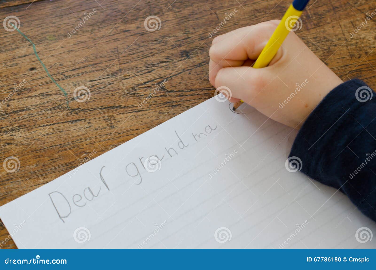 6,969 Child Writing Letter Stock Photos - Free & Royalty-Free Stock ...