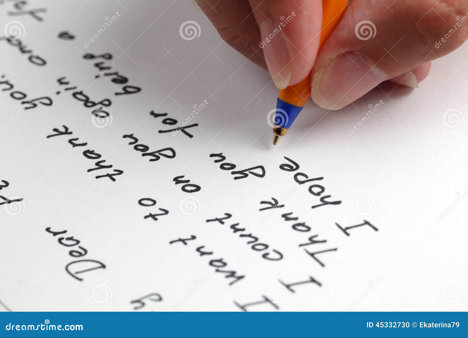 Write A Note To Friend