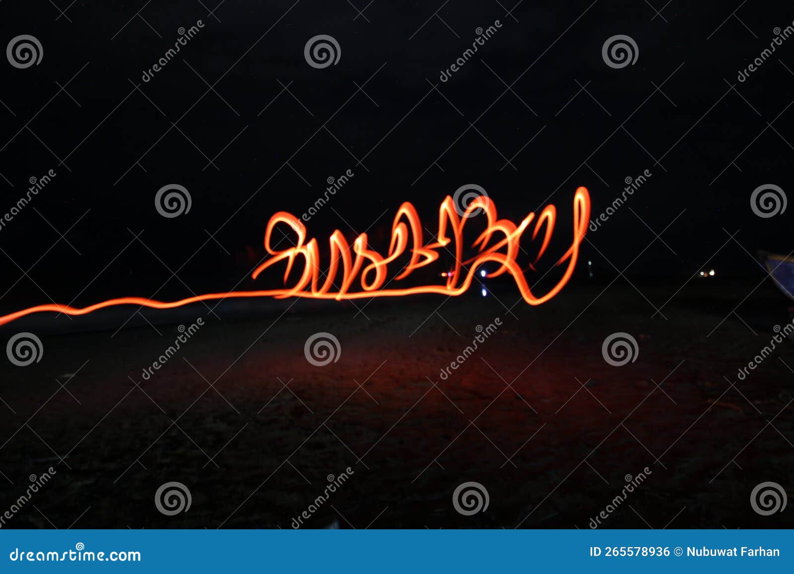 Writing with Light Painting Stock Photo - Image of neon, view: 265578936