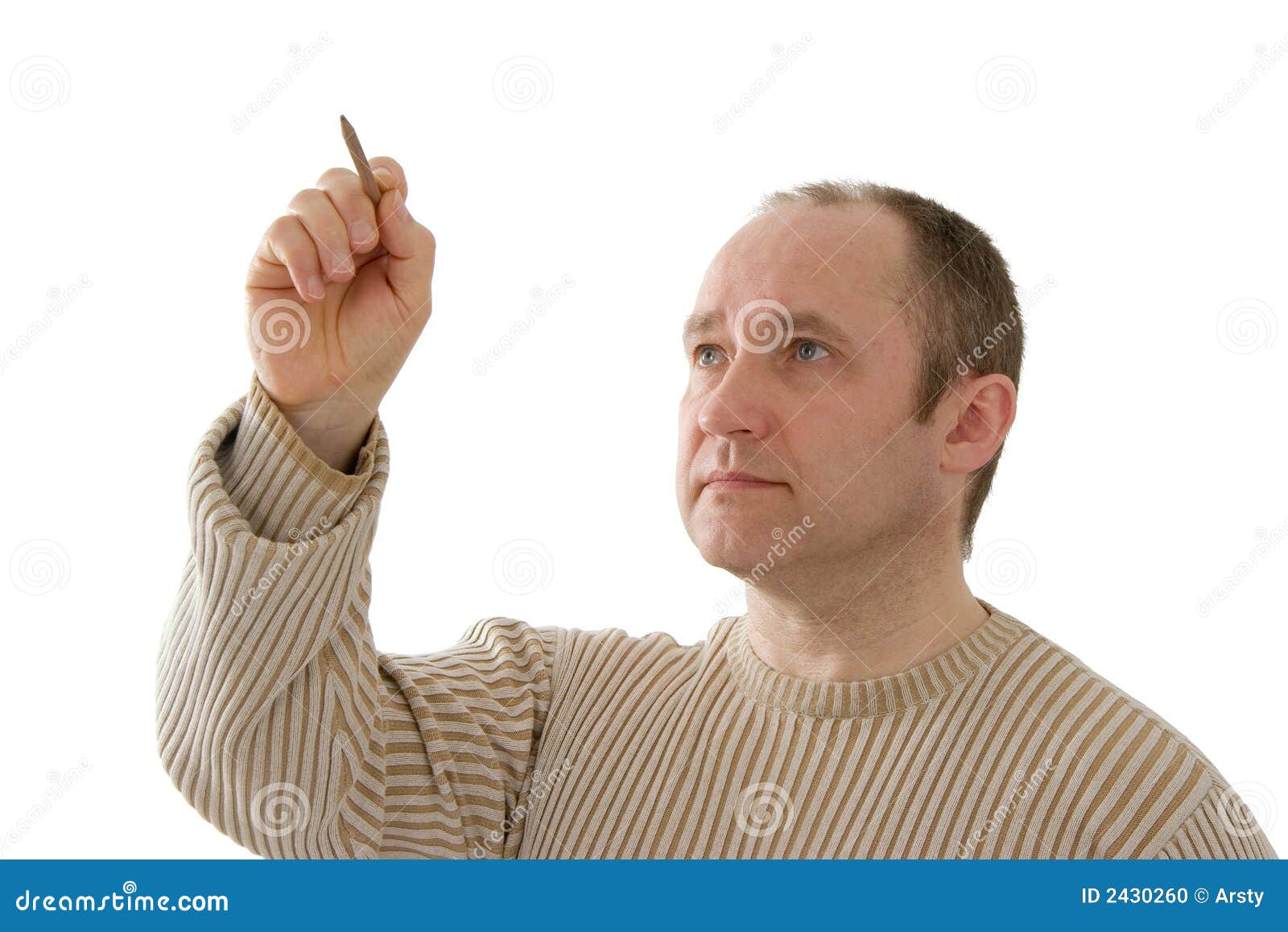 Writing man stock photo. Image of white, manager, people - 2430260