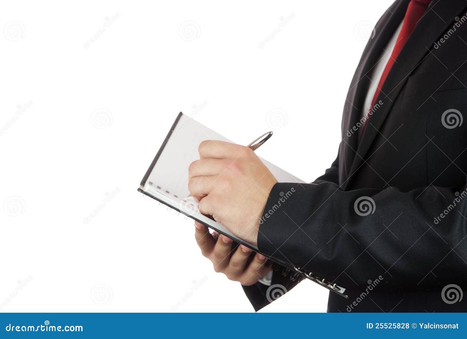 Writing a note stock photo. Image of person, organizer - 25525828